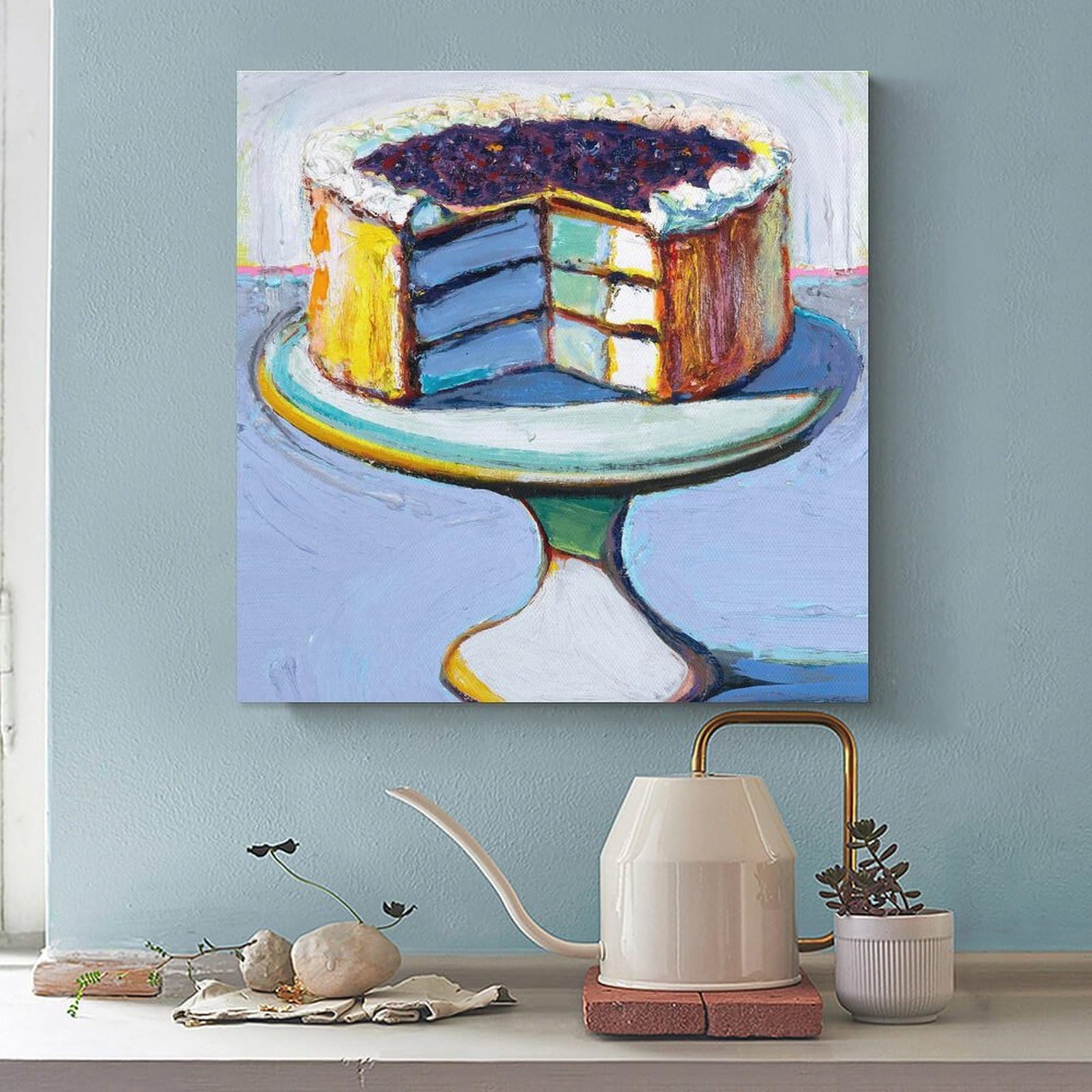 Wayne Thiebaud Cake