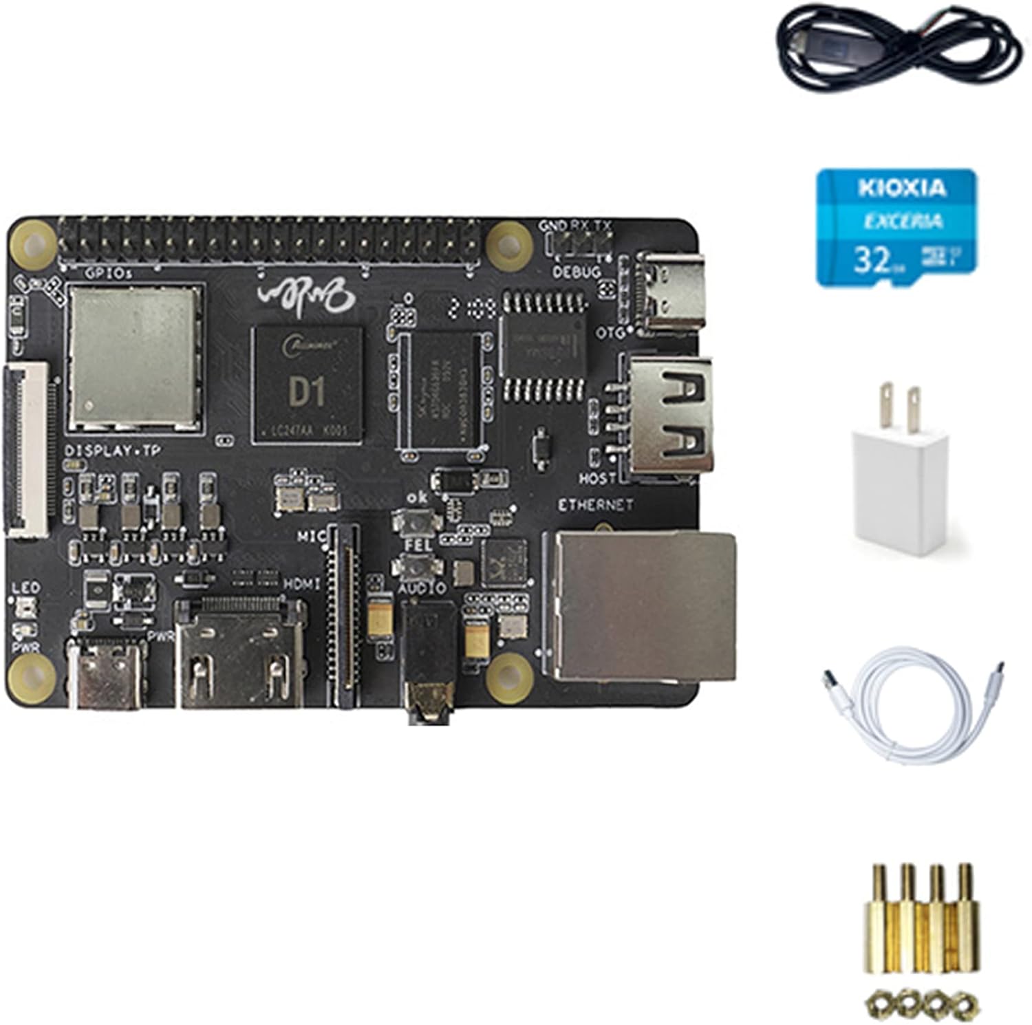 Amazon.com: Sipeed Nezha 64bit RISC-V Linux SBC Development board ...