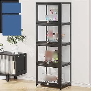 Amazon.com: Curio Display Cabinet, Sturdy Curio Cabinet,Collectible ...