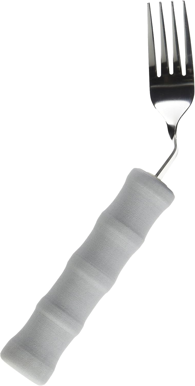 Amazon.com: Homecraft Lightweight Foam Handled Cutlery - Angled, Fork ...