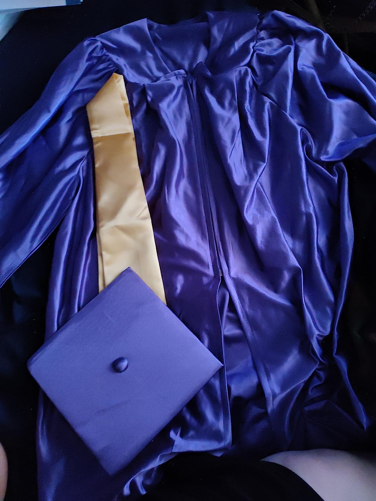 Preschool Graduation Cap And Gown Shiny Kindergarten Graduation Cap ...