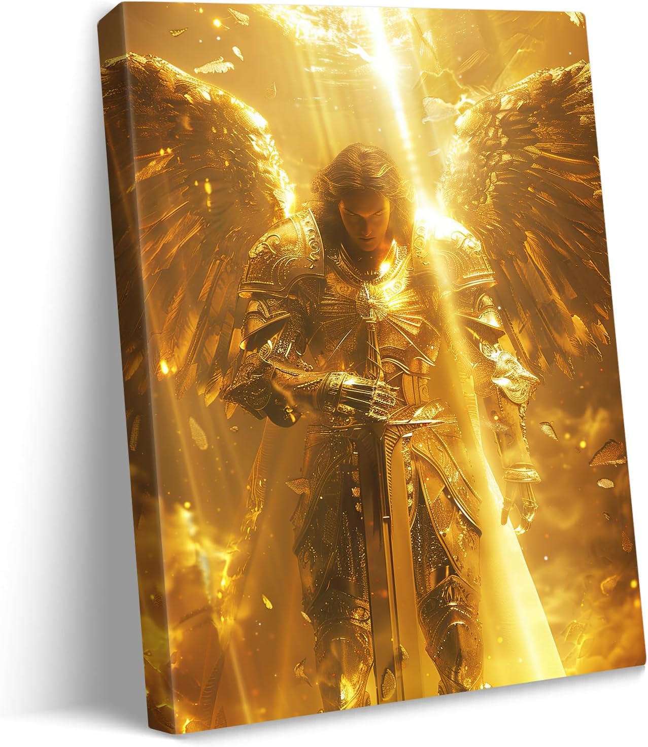 Amazon.com: vandlife Bible Stories Canvas Wall Art Heavenly Guardian ...