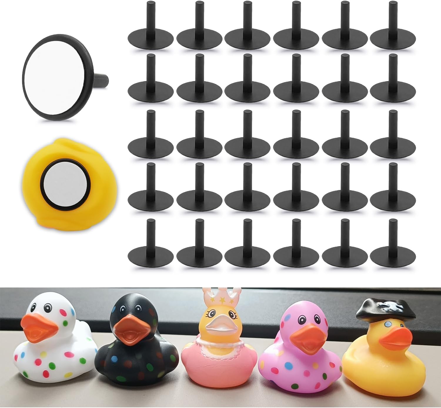 Amazon.com: Jeep Duck Holder Plastic Duck Plug for Jeep Dash 30pcs ...