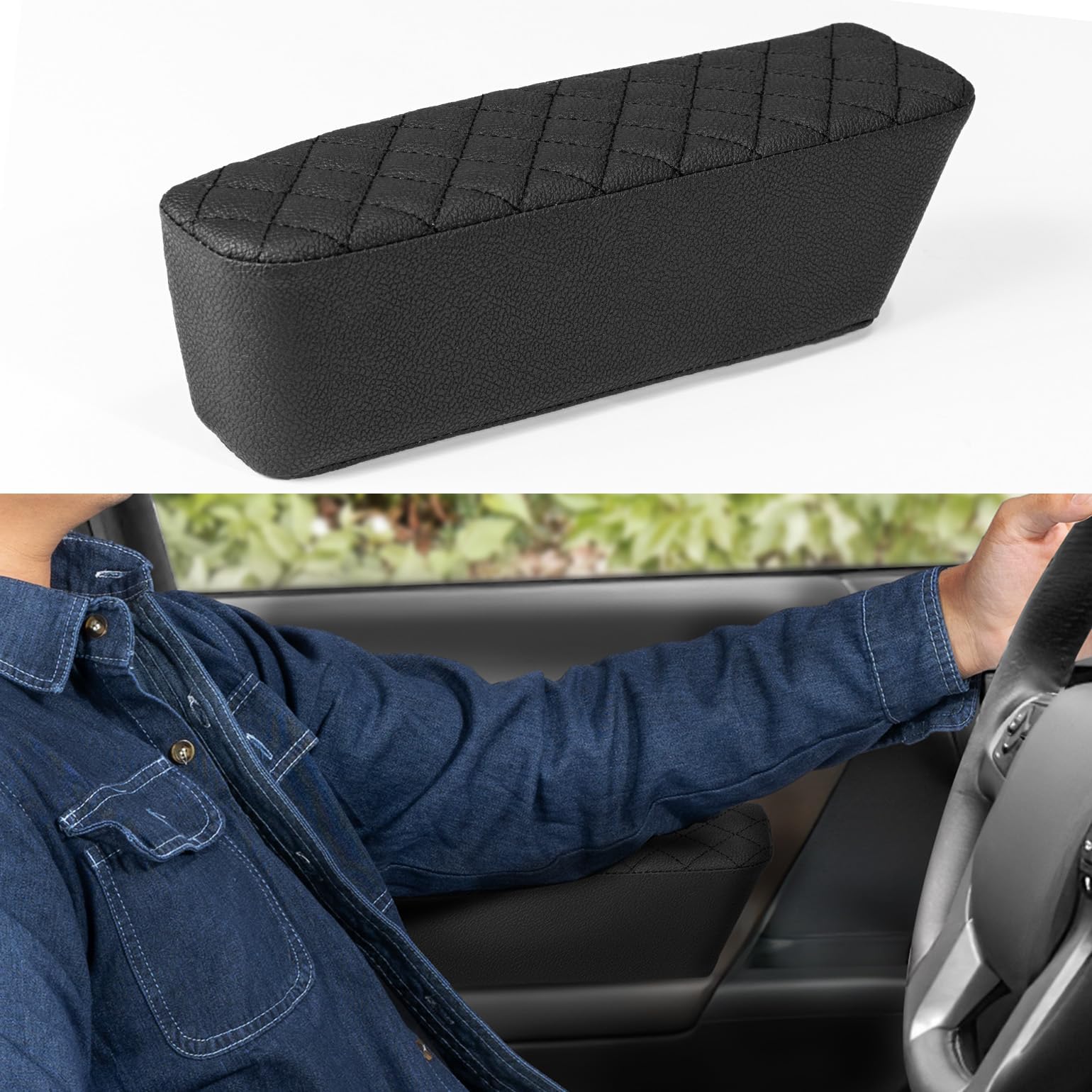 Amazon.com: JOYTUTUS Car Door Armrest Pad Compatible with 2005-2023 2nd ...