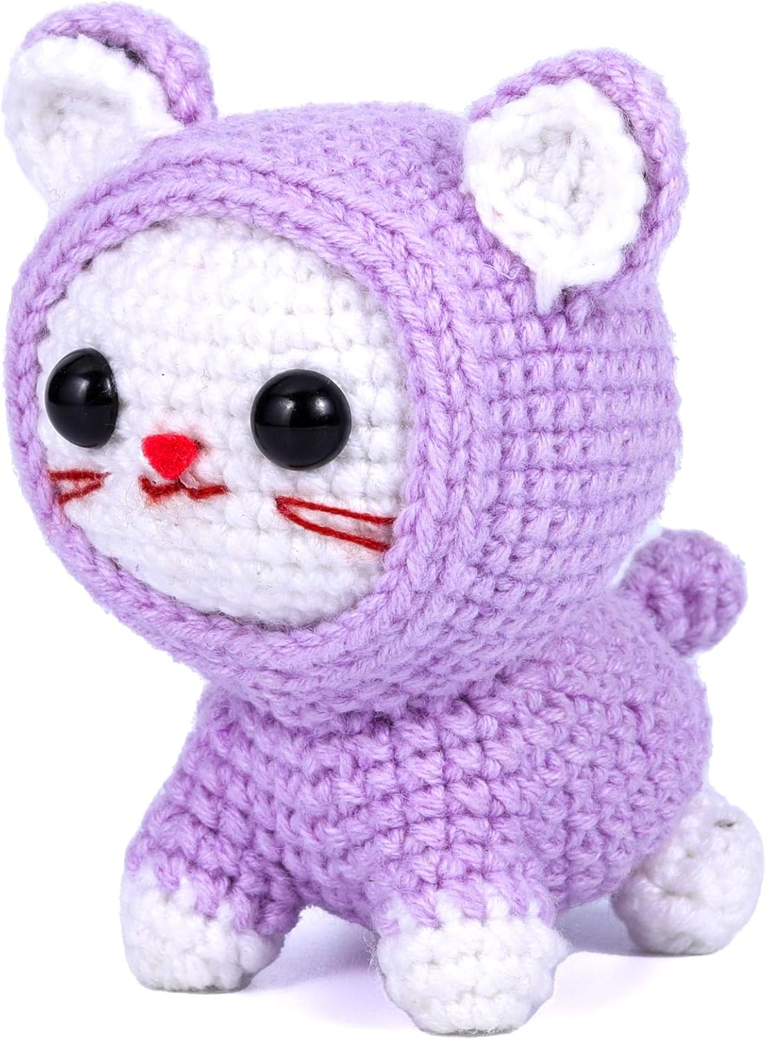 Amazon.com: DCT9812 Adorable Crochet Stuffed Animals for Beginner, Cute ...