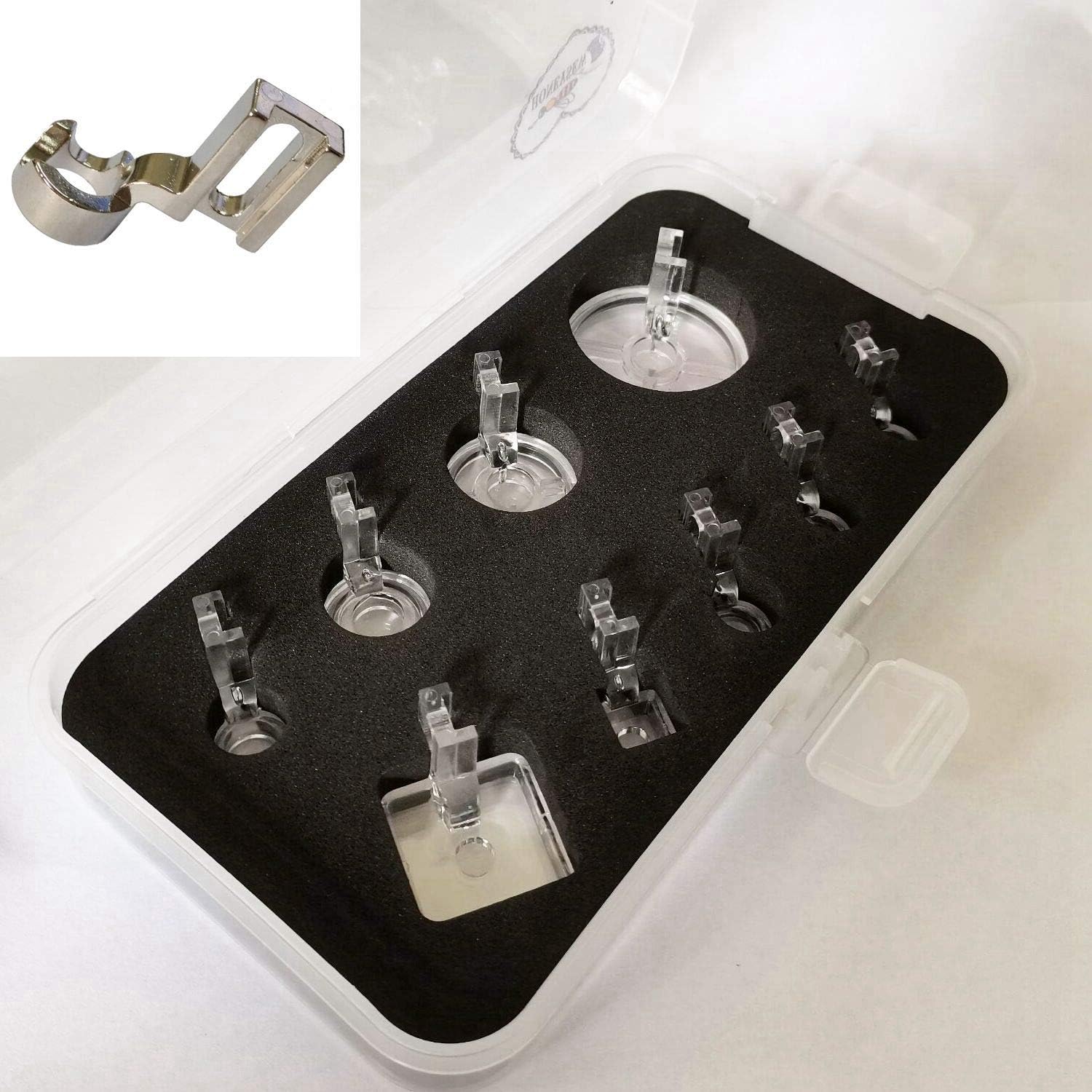 Amazon.com: SewNote Quilting Ruler Foot Free Motion Low Shank Fits ...