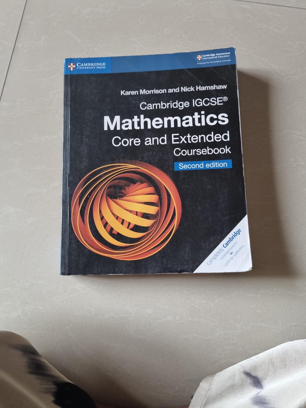 Cambridge Igcse® Mathematics Core And Extended Coursebook : Morrison ...