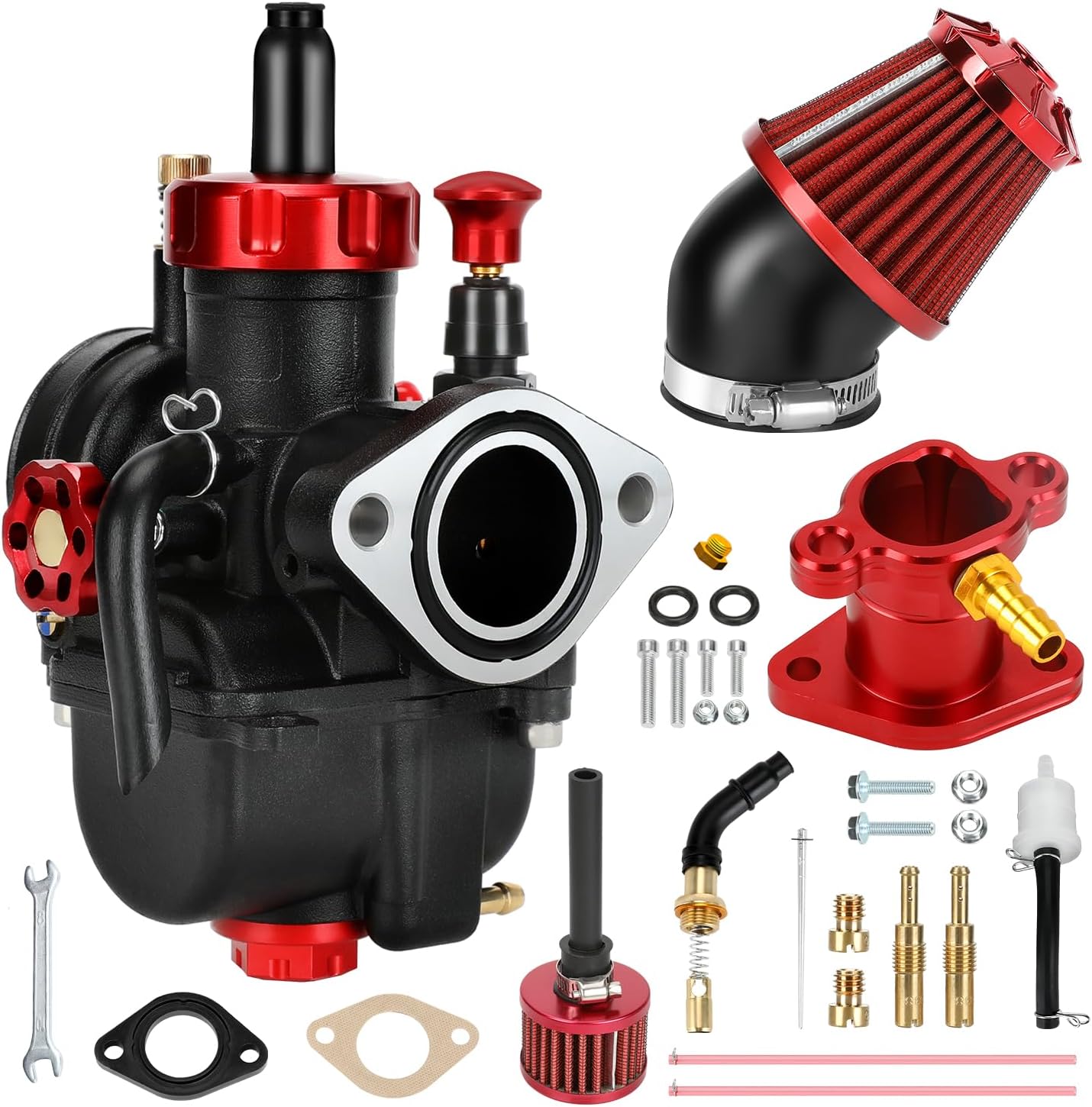 Amazon.com: XIKOBY PE22 Carburetor 22mm Carb Jet Kit Compatible with ...