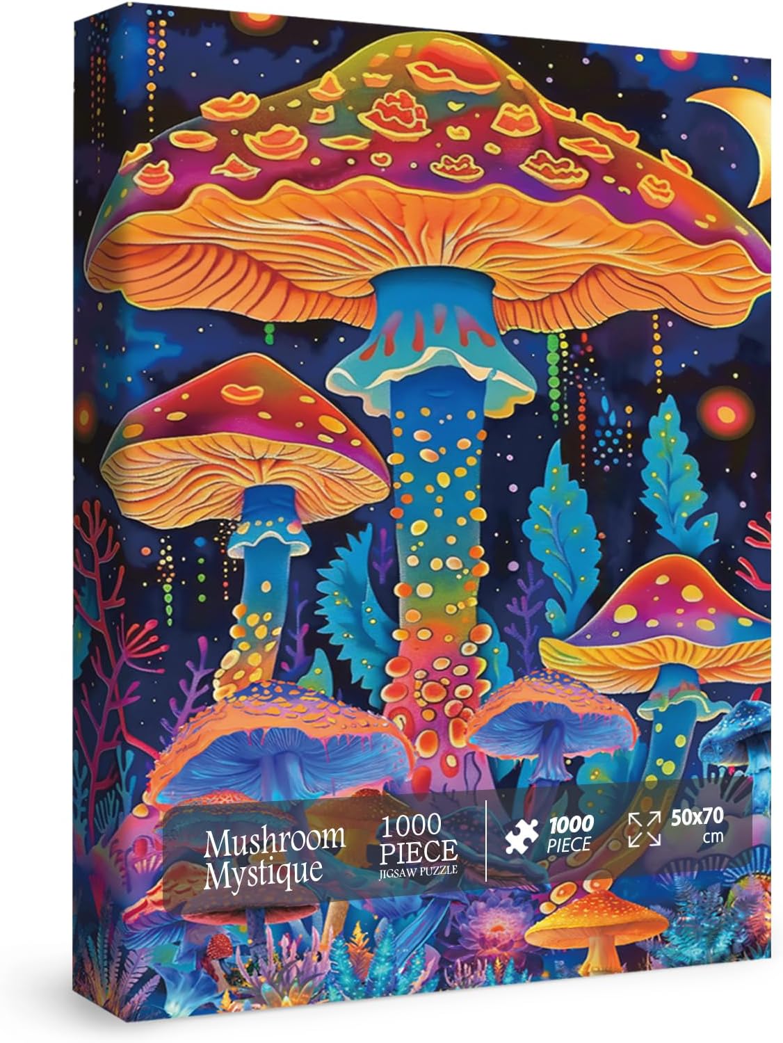 Amazon.com: Magic Fantasy Mushroom Puzzle for Adult 1000 Piece ...