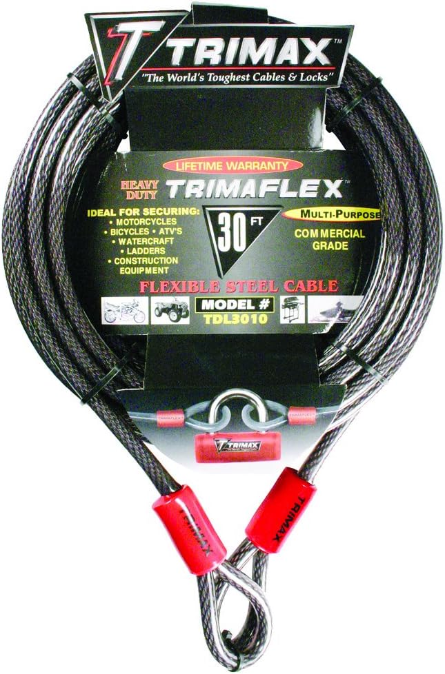Trimax TDL3010 Trimaflex 30' X 10mm Dual Loop Multi-Use Cable by Trimax ...