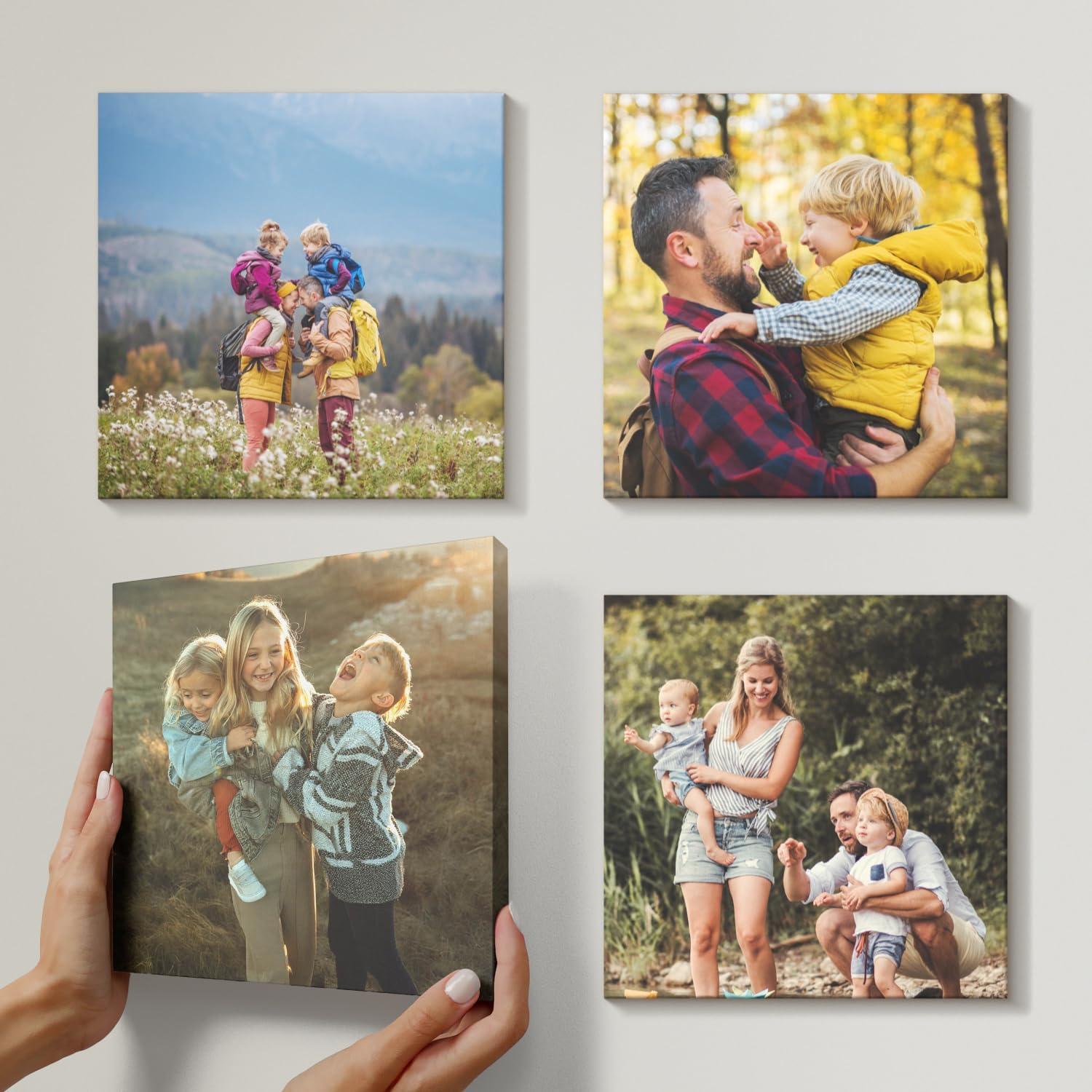 Amazon.com - Mixtiles Official - Custom Photo Tiles - Personalized ...