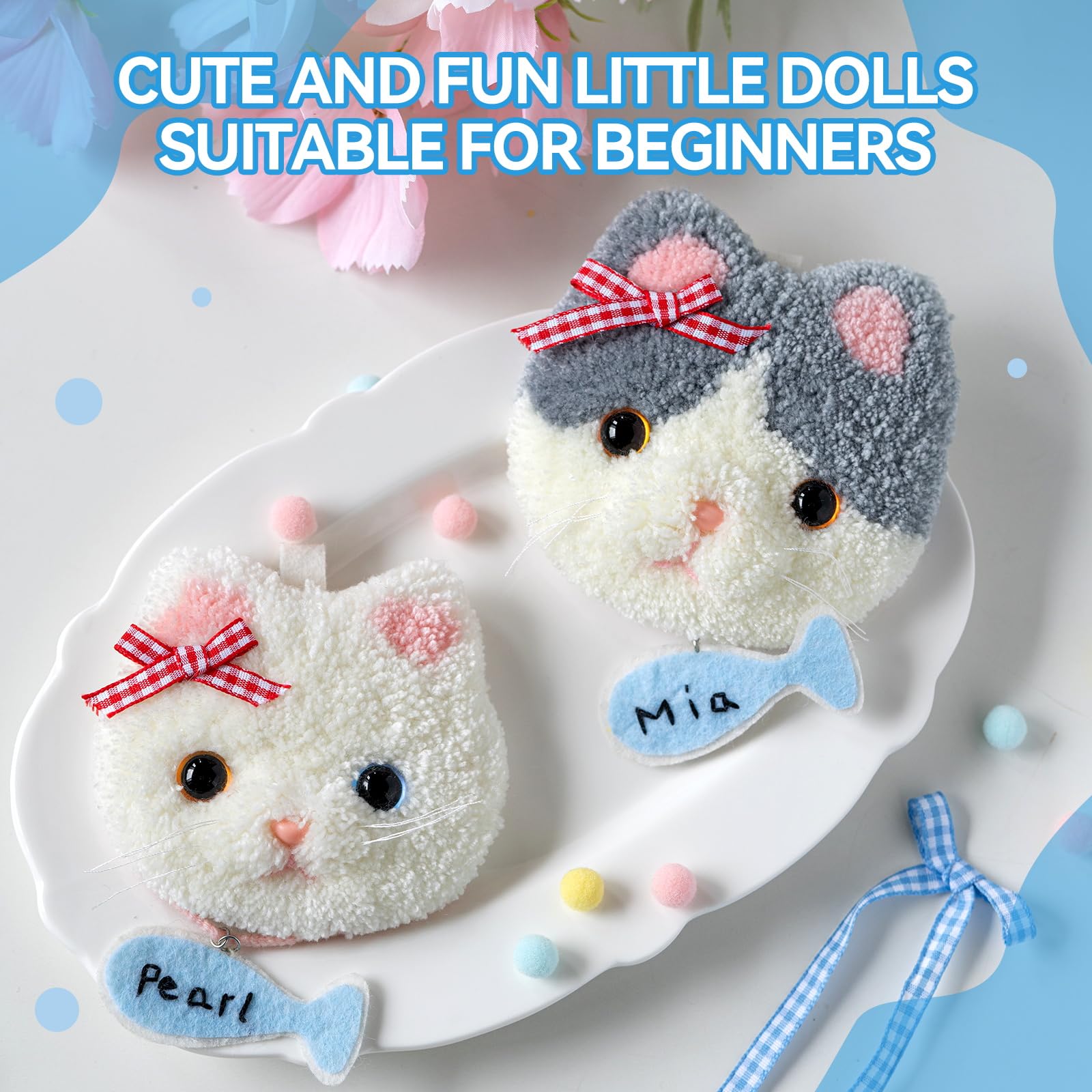 Snapklik.com : Punch Needle Kit-4,embroidery Kit For Beginners,punch ...
