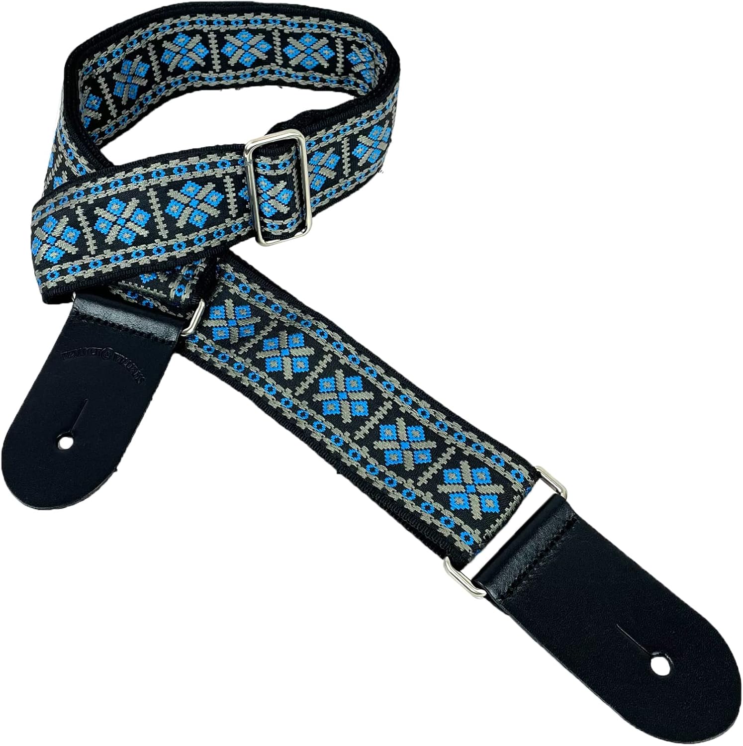 Amazon.com: Walker And Williams H-13-M Blue & Gray Vintage Series Woven ...