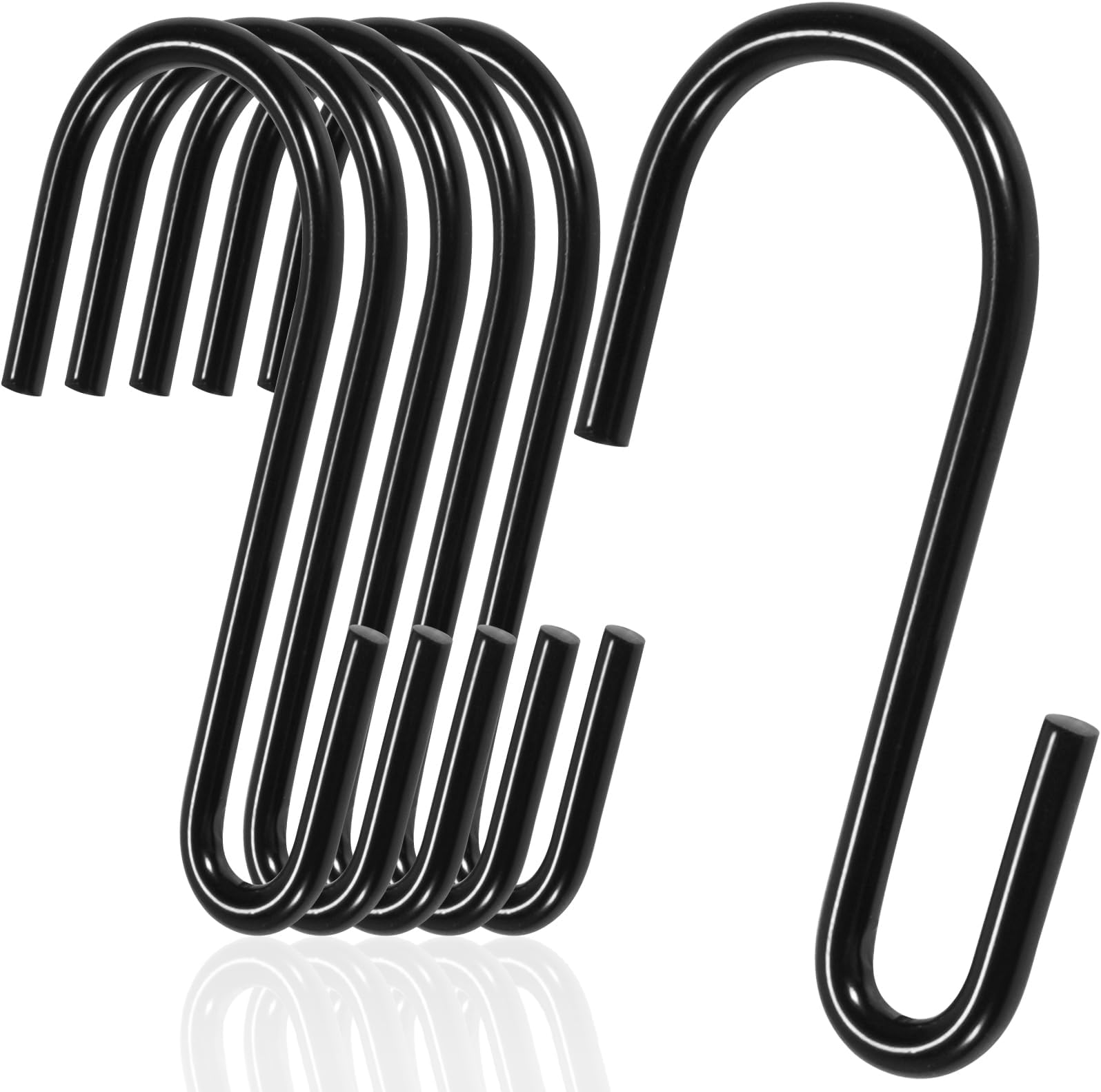 Amazon.com: ESFUN 30 Pack Heavy Duty S Hooks Pan Pot Holder Rack Hooks ...