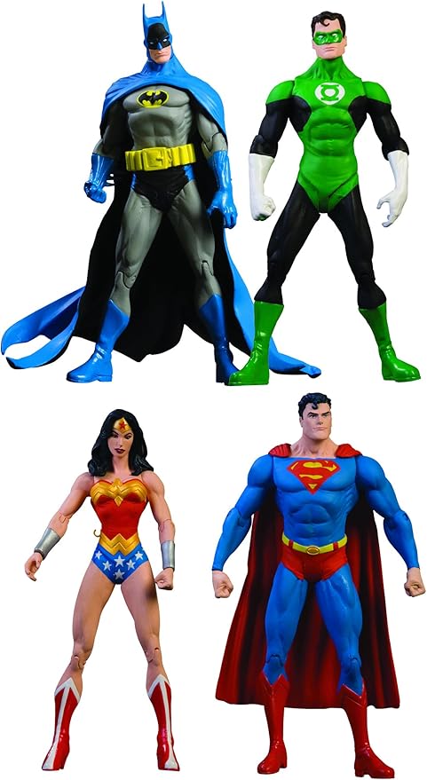 Amazon.com: DC Comics Justice League of America Action Figure Box Set ...