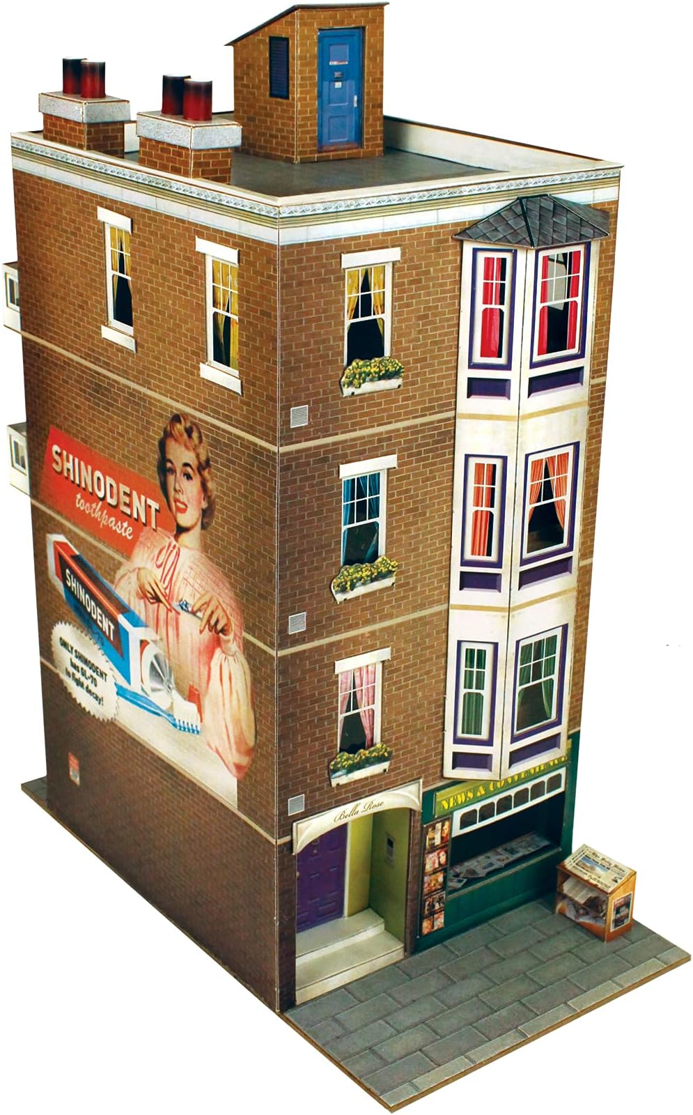 The CityBuilder Apartment Building Model Making Kit 1:43 Scale (7Mm) O ...