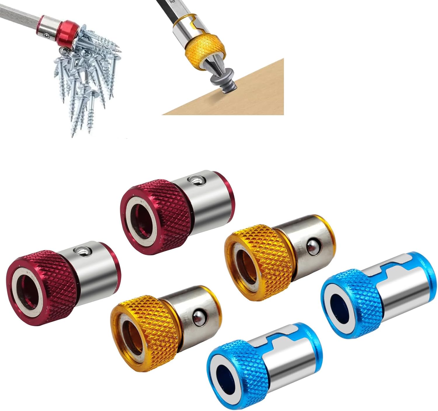 Amazon.com: Screwdriver Head Magnetic Ring,Universal Magnetic Screw ...