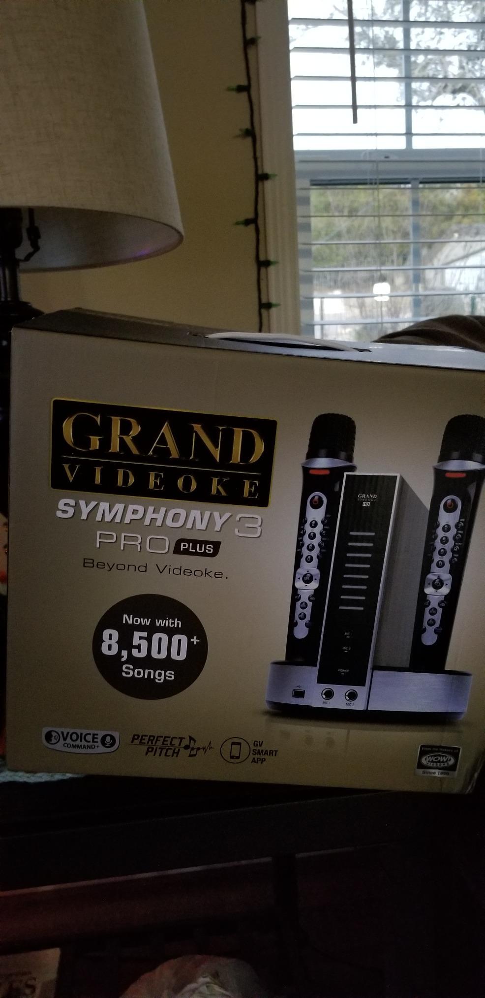 Amazon.com: GRAND VIDEOKE SYMPHONY 3 PRO PLUS (TKR-373MP+) : Musical ...