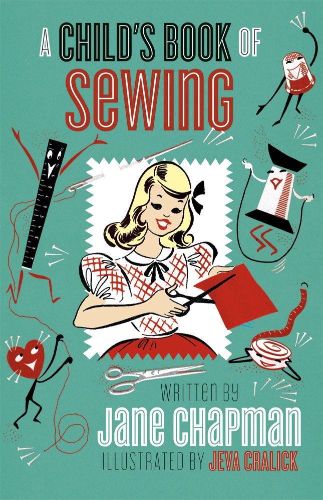 A Child's Book of Sewing - Children's Book: Mid-Century Hand-Sewing ...