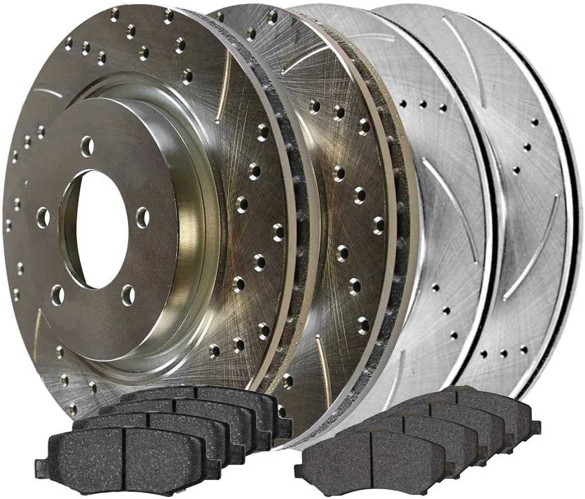 Amazon.com: AutoShack Brake Kit Replacement for 2007-2017 Jeep Wrangler ...