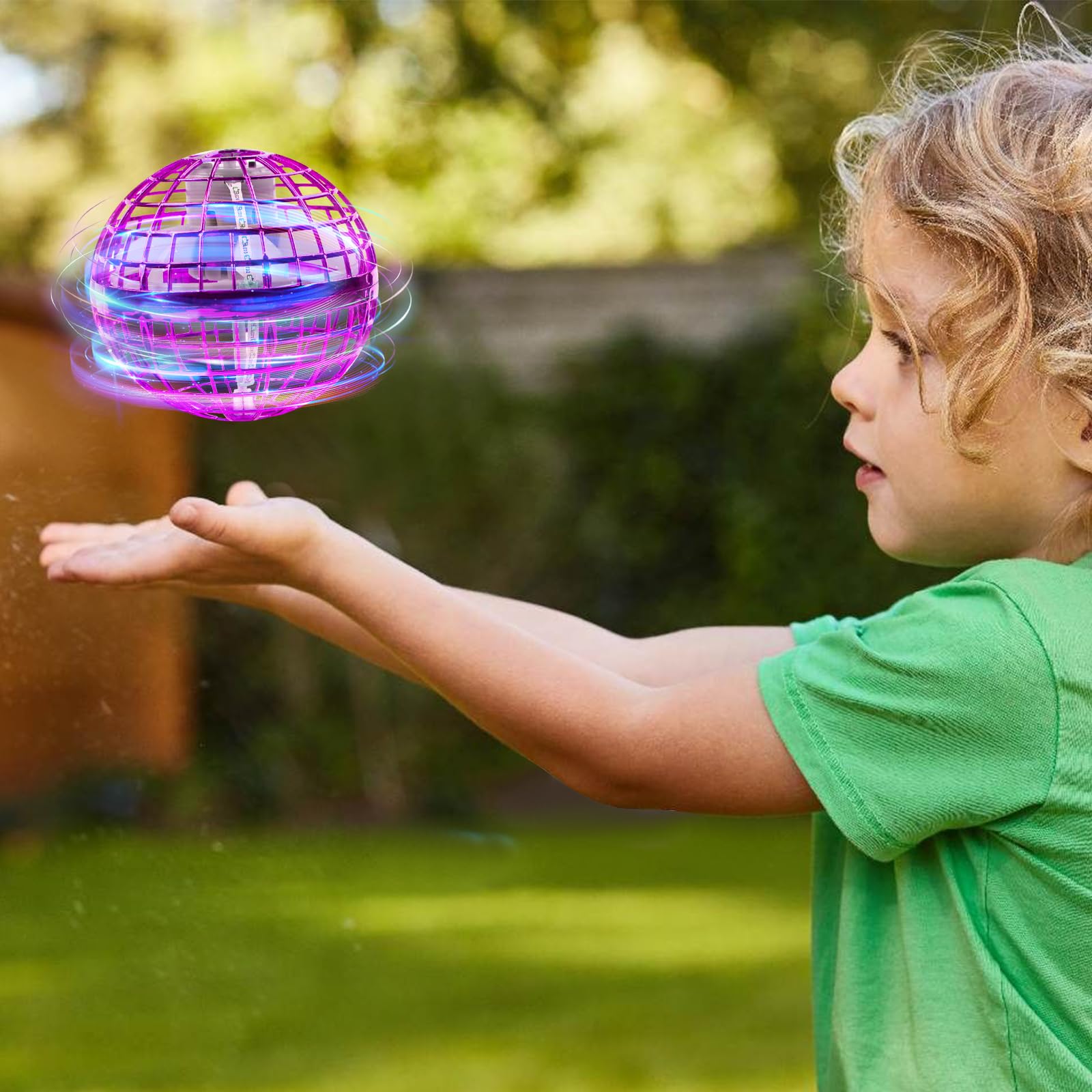 Snapklik.com : Fly Orb Ball Mini Drone: Hover Spinner Fly Boomerang ...