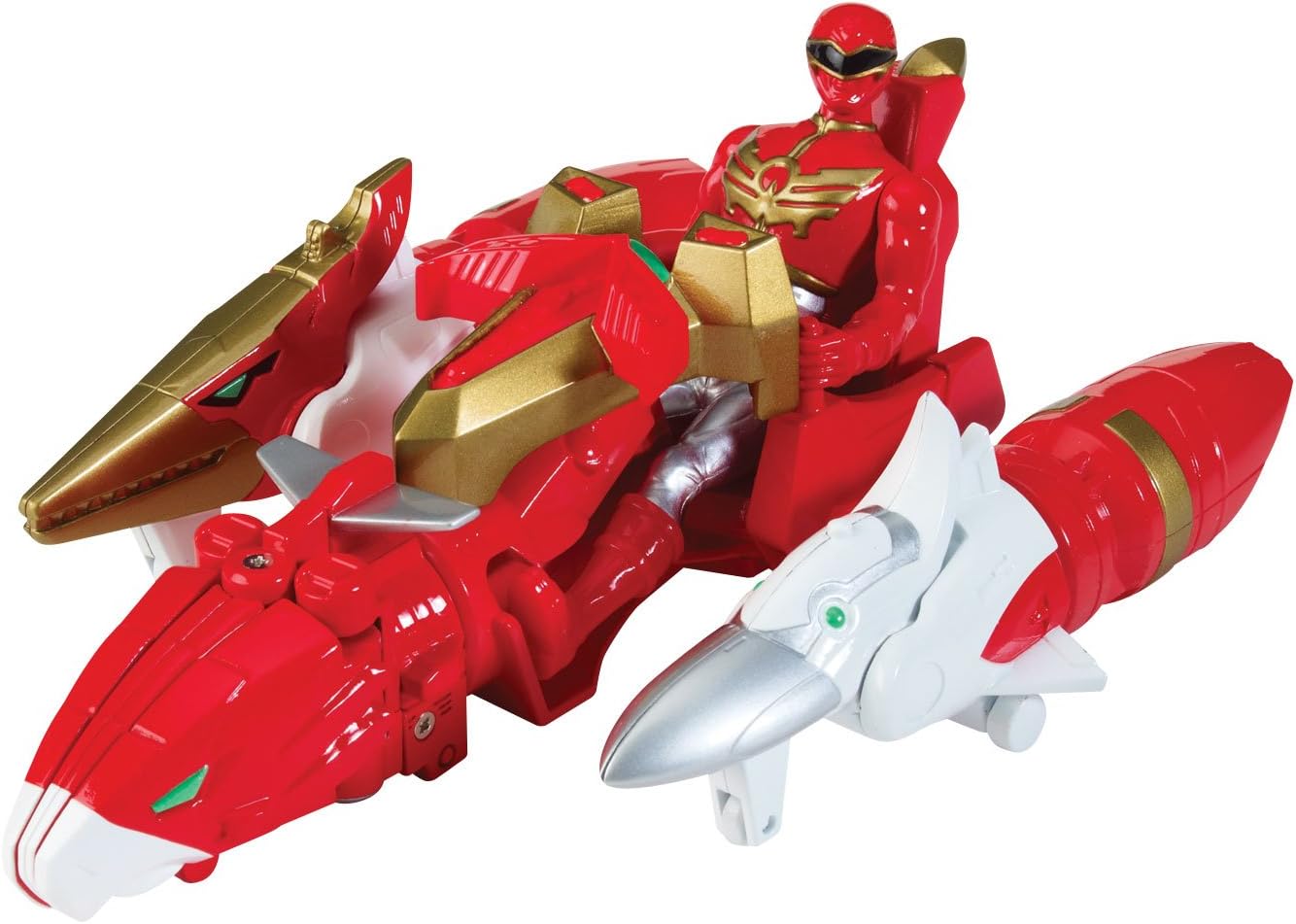 Power Rangers Megaforce Sky Brothers Zord Vehicle And Red Ranger ...