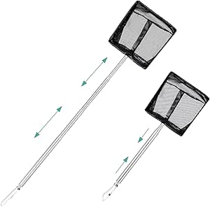 Amazon.com: Aquarium Fish Net, Fish Tank Net with 9-24 Inch Stainless ...