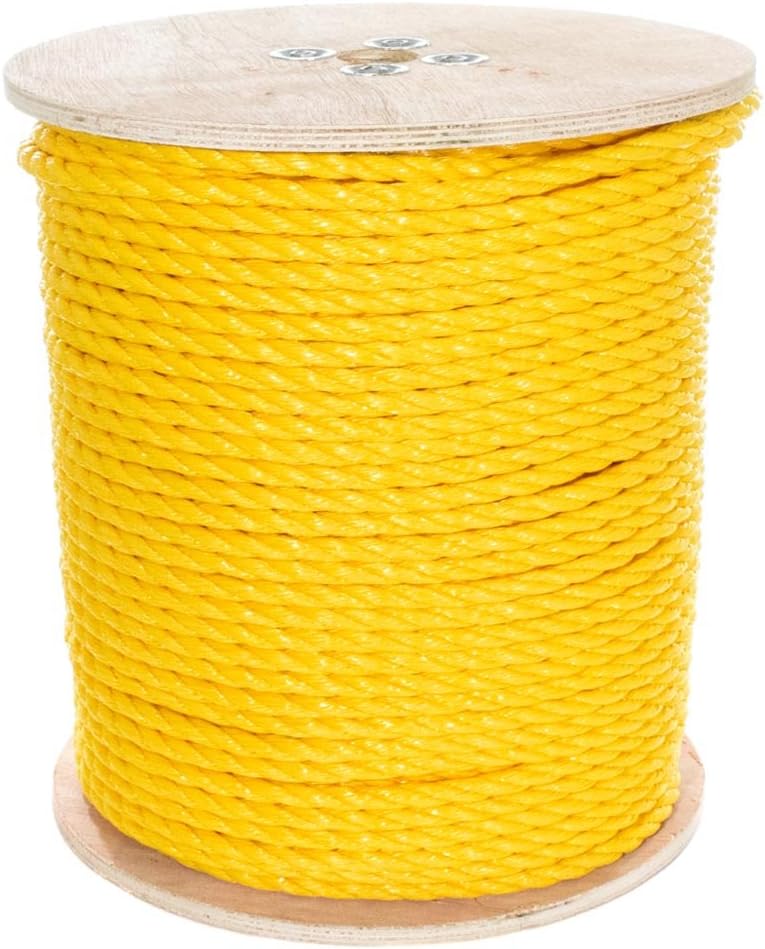 T.W Evans Cordage 80-026 3/8-Inch by 300-Feet Buffalo Twisted Polypro ...