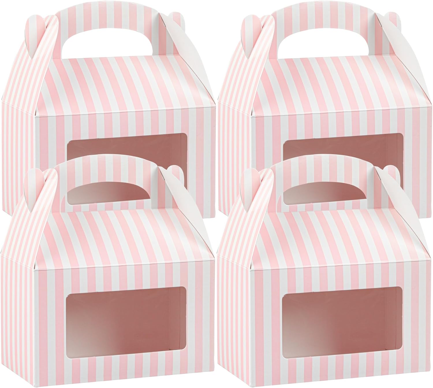 Amazon.com: Bio Tek 6 x 3.5 x 3.5 Inch Gable Boxes For Party Favors ...