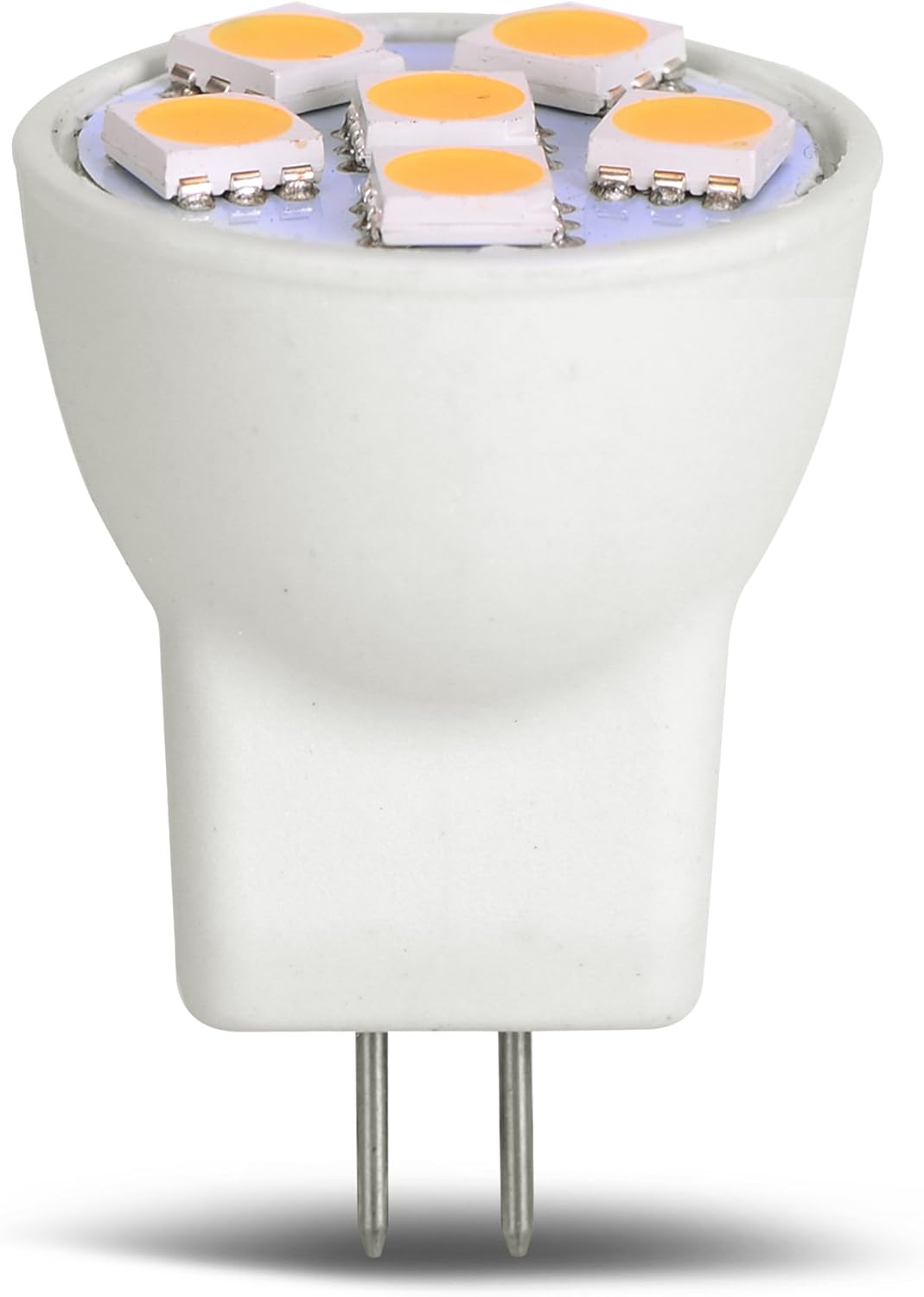 Gu4 Bi Pin Base 5050 Cluster LED Light Bulb Ac Dc 12V 24V Replacement ...