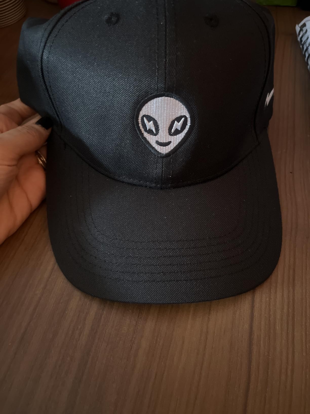 Buy Supervek Alien Black Baseball Cap - Premium Snapback Cap for Men ...