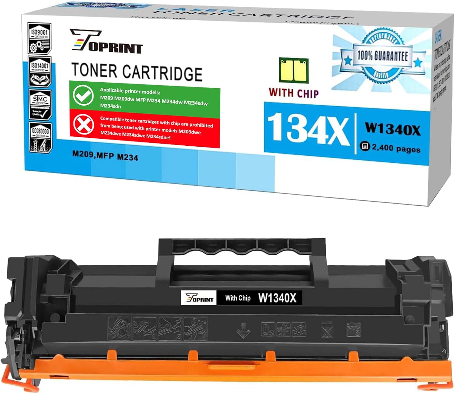 [with CHIP] 134X W1340X ( 134A W1340A ) Compatible Toner Cartridge ...