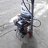 Amazon | 工進(KOSHIN) エンジン式 高圧 洗浄機 17MPa 車輪付タイプ JCE-1710 自吸 水道直結 農機具 強力 洗浄 ブラック | 高圧洗浄機本体