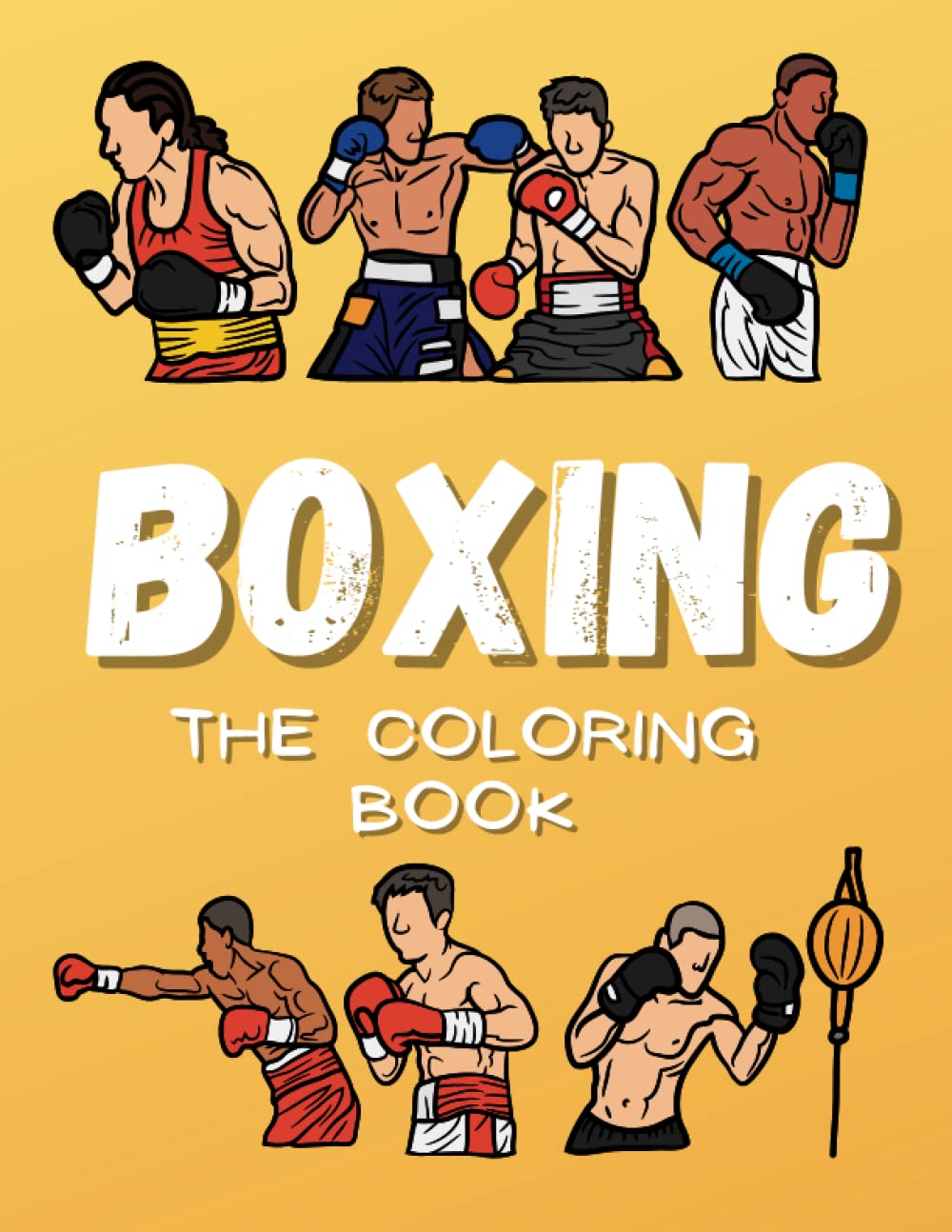 Boxing The Coloring Book: Colouring Activity Book for Children Aged 2 ...