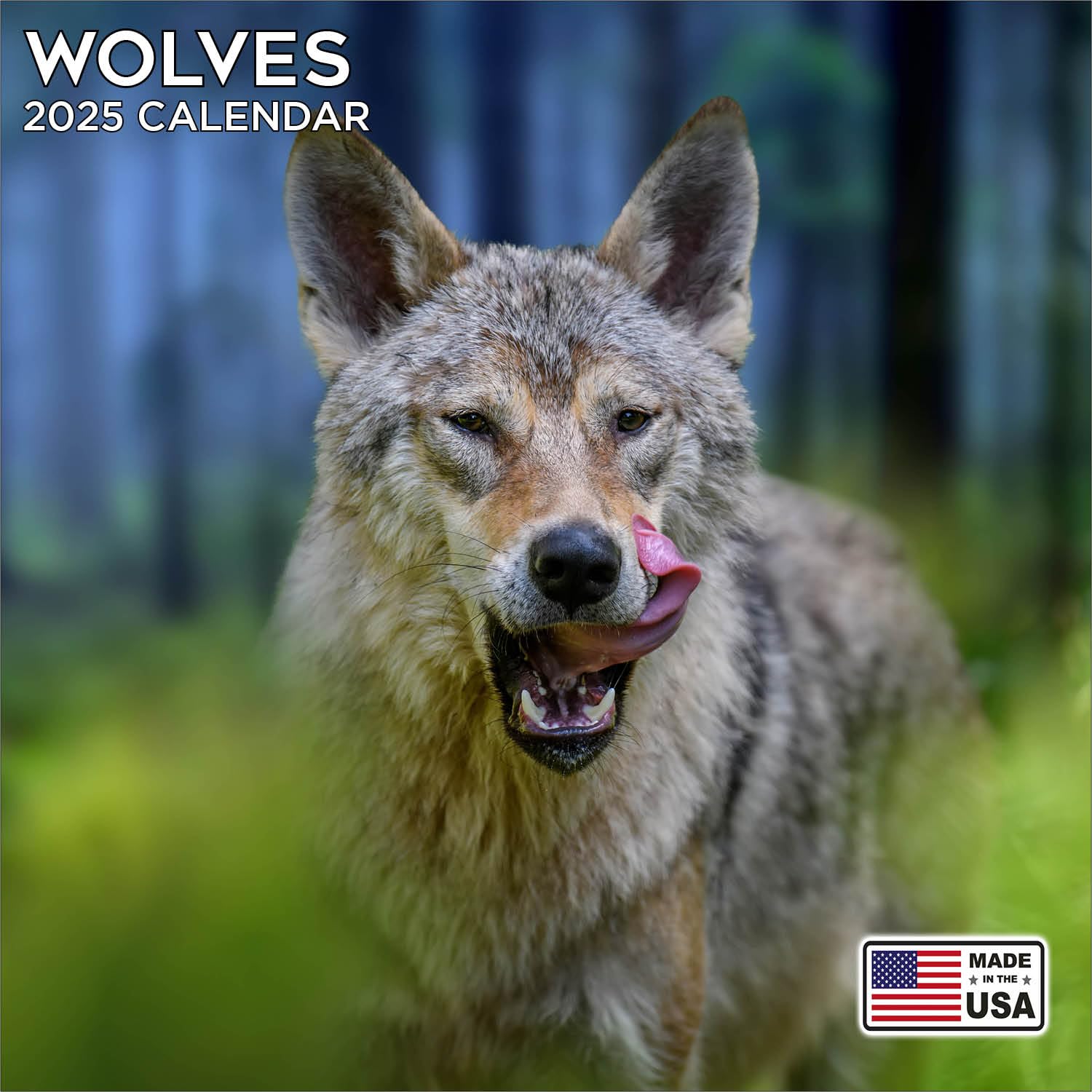 Snapklik.com : 2025 Wolves Calendar - Dog Breed Wall Calendar - 12 X 24 ...