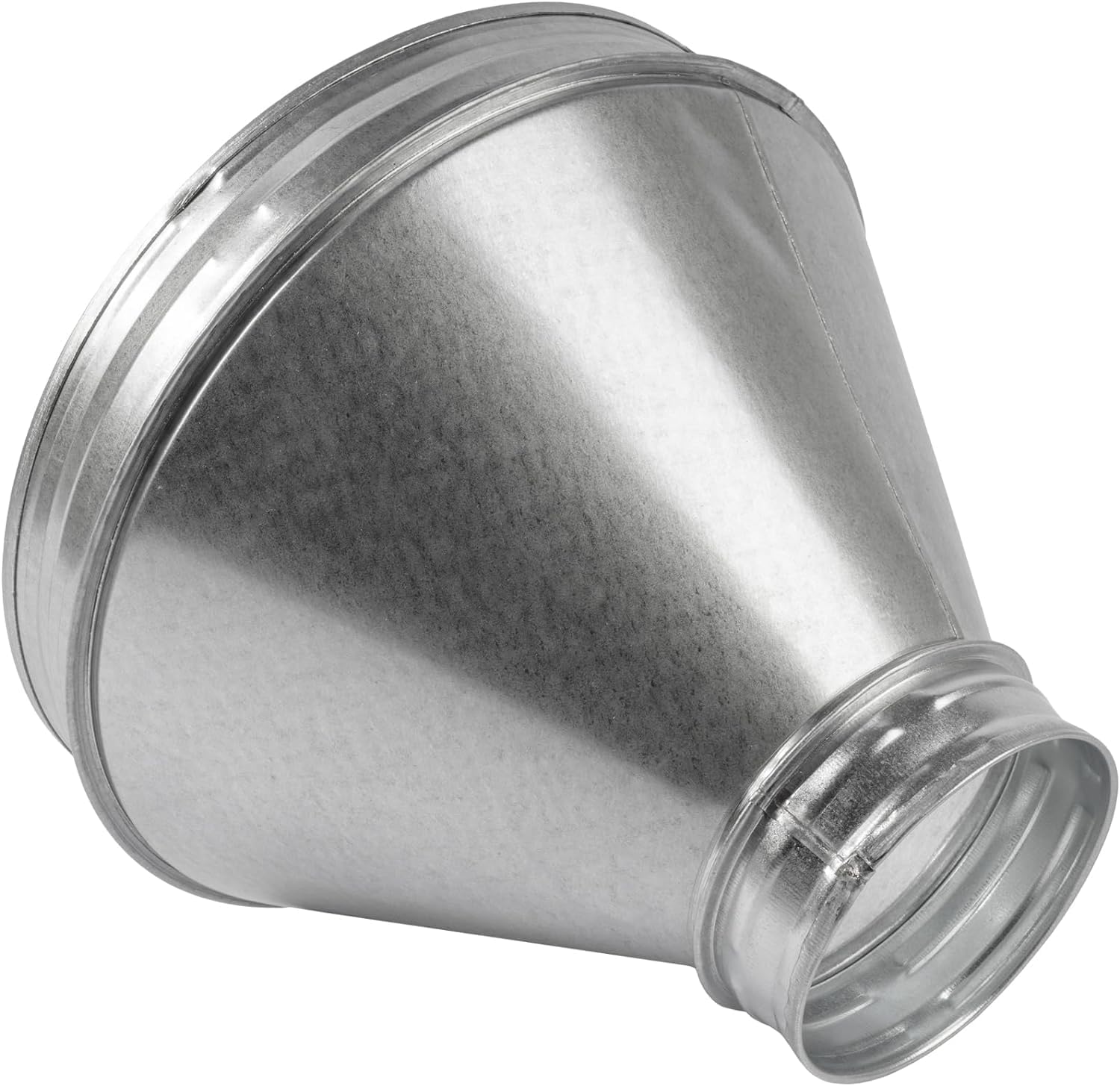 HVAC OV 12" to 4" Inch Round Duct Reducer - Galvanized Steel Pipe ...