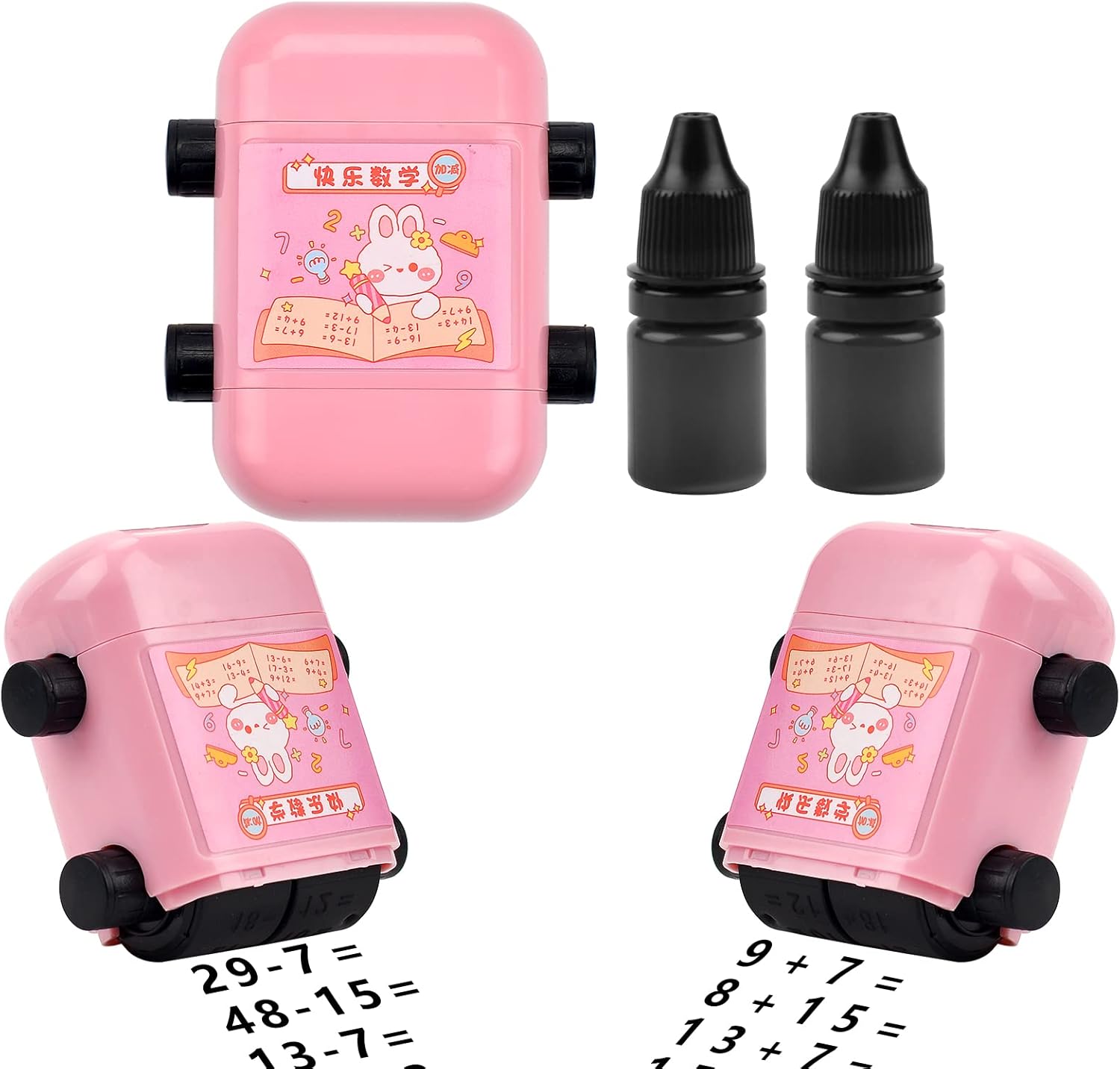2 in 1 Roller Digital Teaching Stamp Addition and Subtraction Maths ...