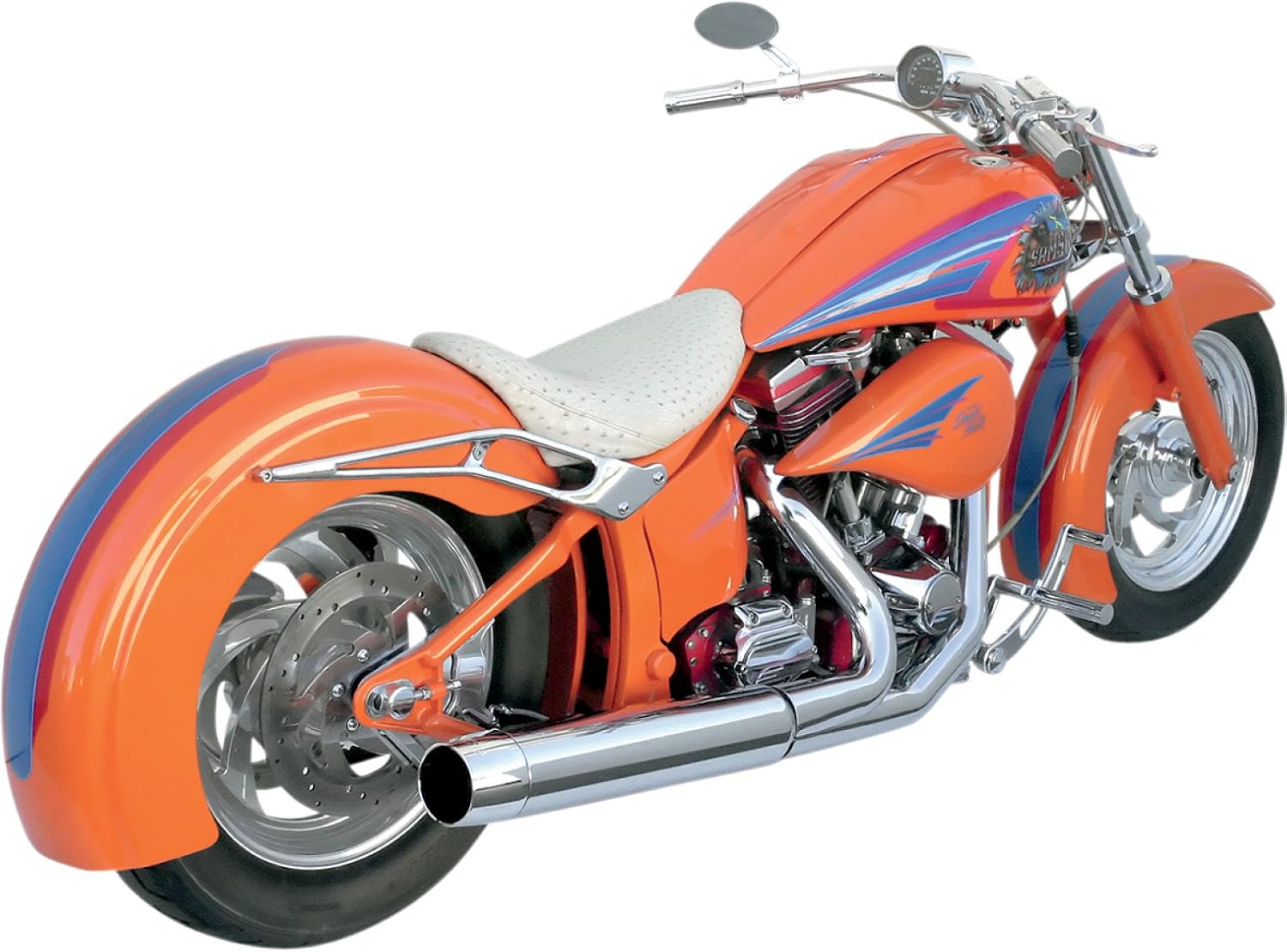 Amazon | SAMSON(サムソン) CALIBER POWERFLOW III フルエキゾースト 2-INTO-1 86年-11年ソフ ...