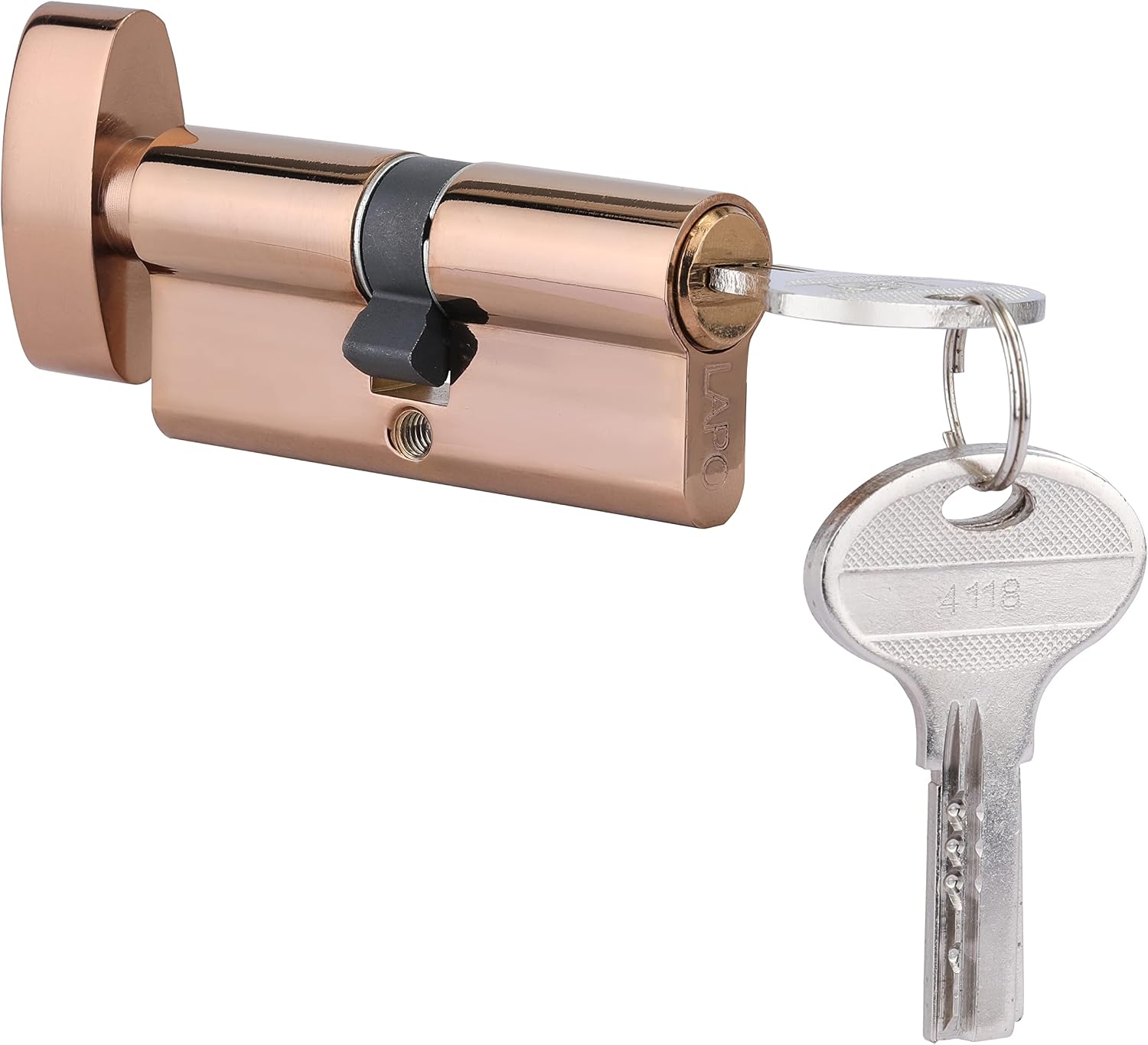 LAPO 70 mm Brass Cylinder Lock for Mortise Handle Lock Fittings for ...