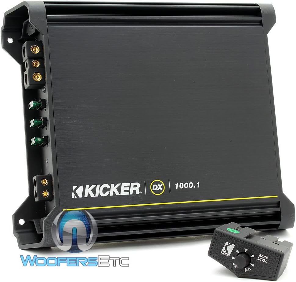 Kicker dx series 1000 watt monoblock amplifier wiring