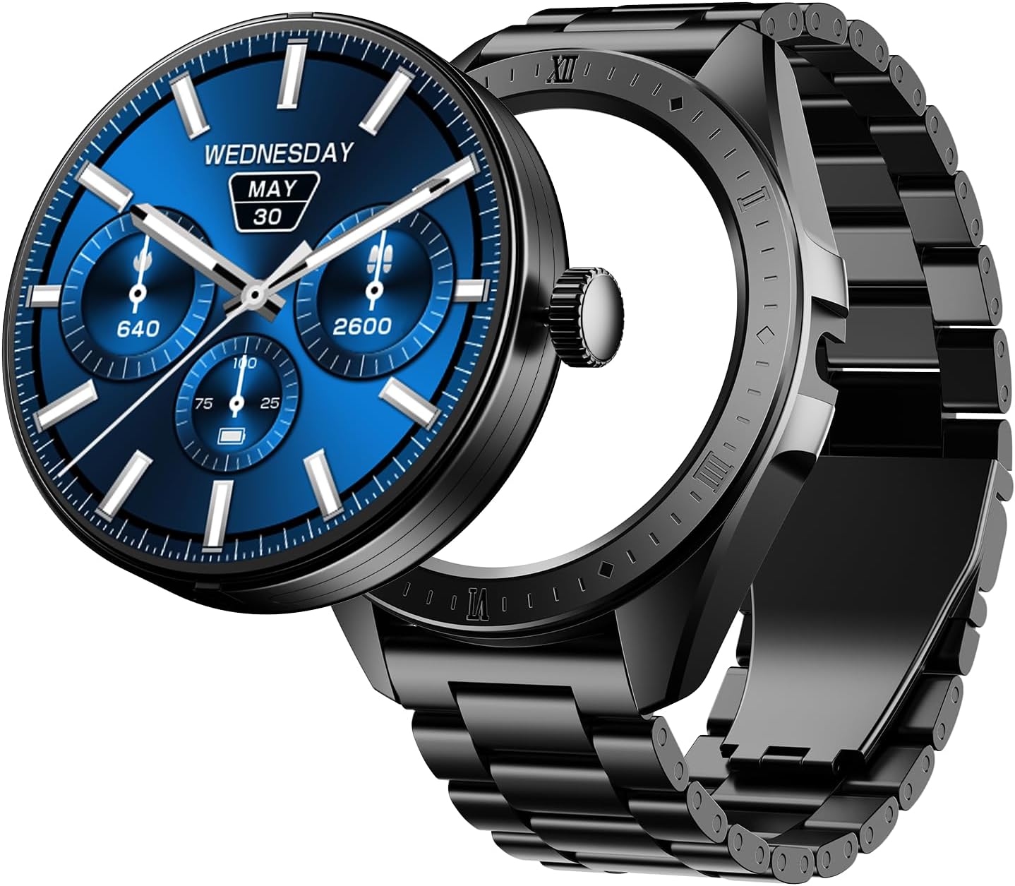 boAt Enigma X500 Smart Watch w/ 1.43" AMOLED Display, Bluetooth Calling ...