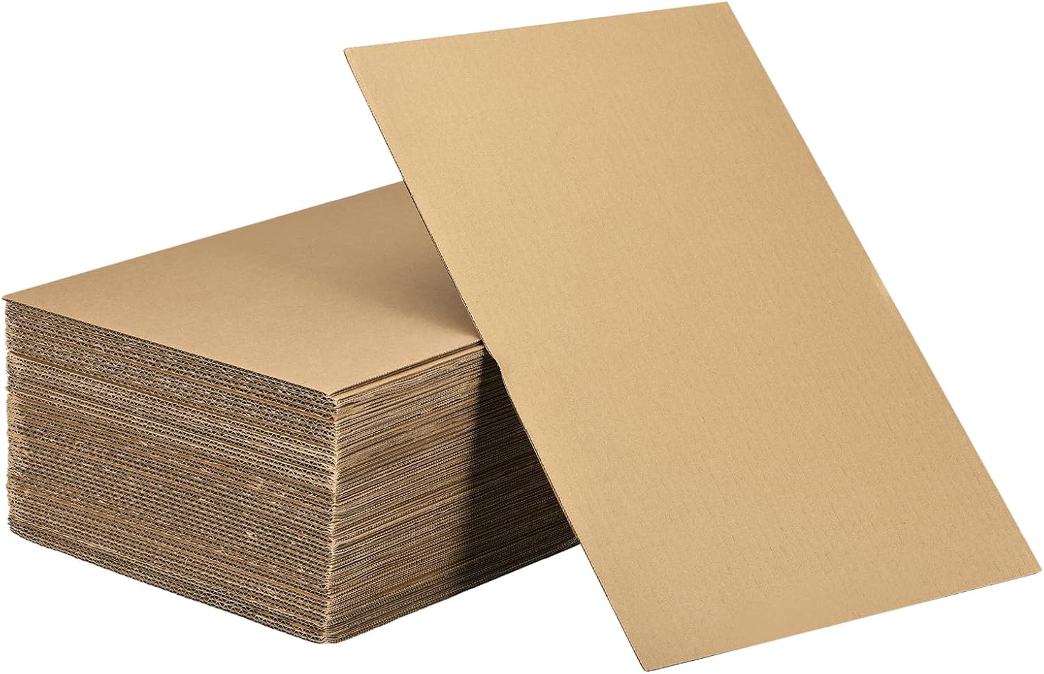 sourcing map 50Pcs 11"x17" Large Corrugated Cardboard Sheets 1/8" Thick ...