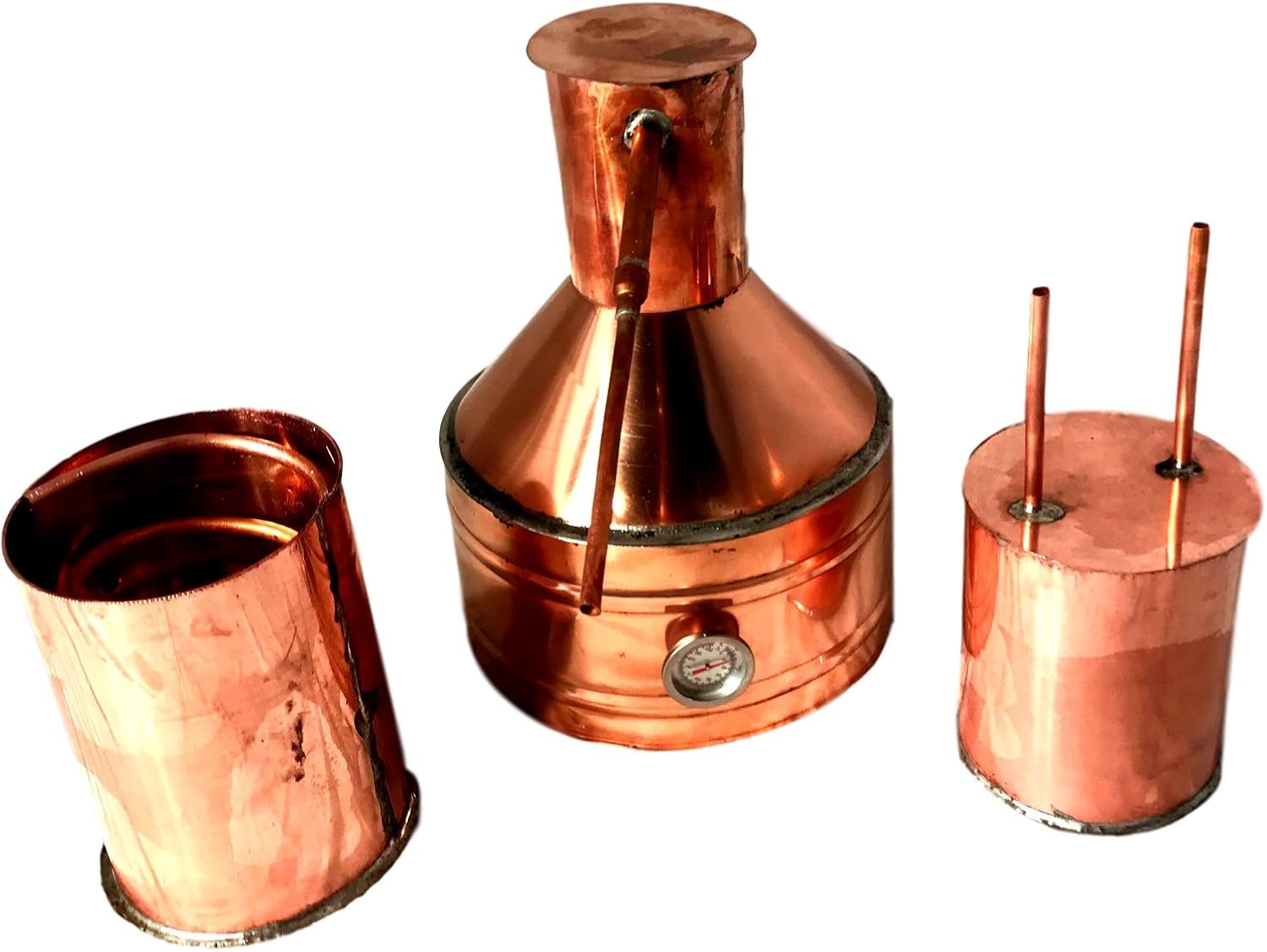 Amazon.com: 3 Gallon Copper Moonshine Still with Worm and Thumper: Home ...