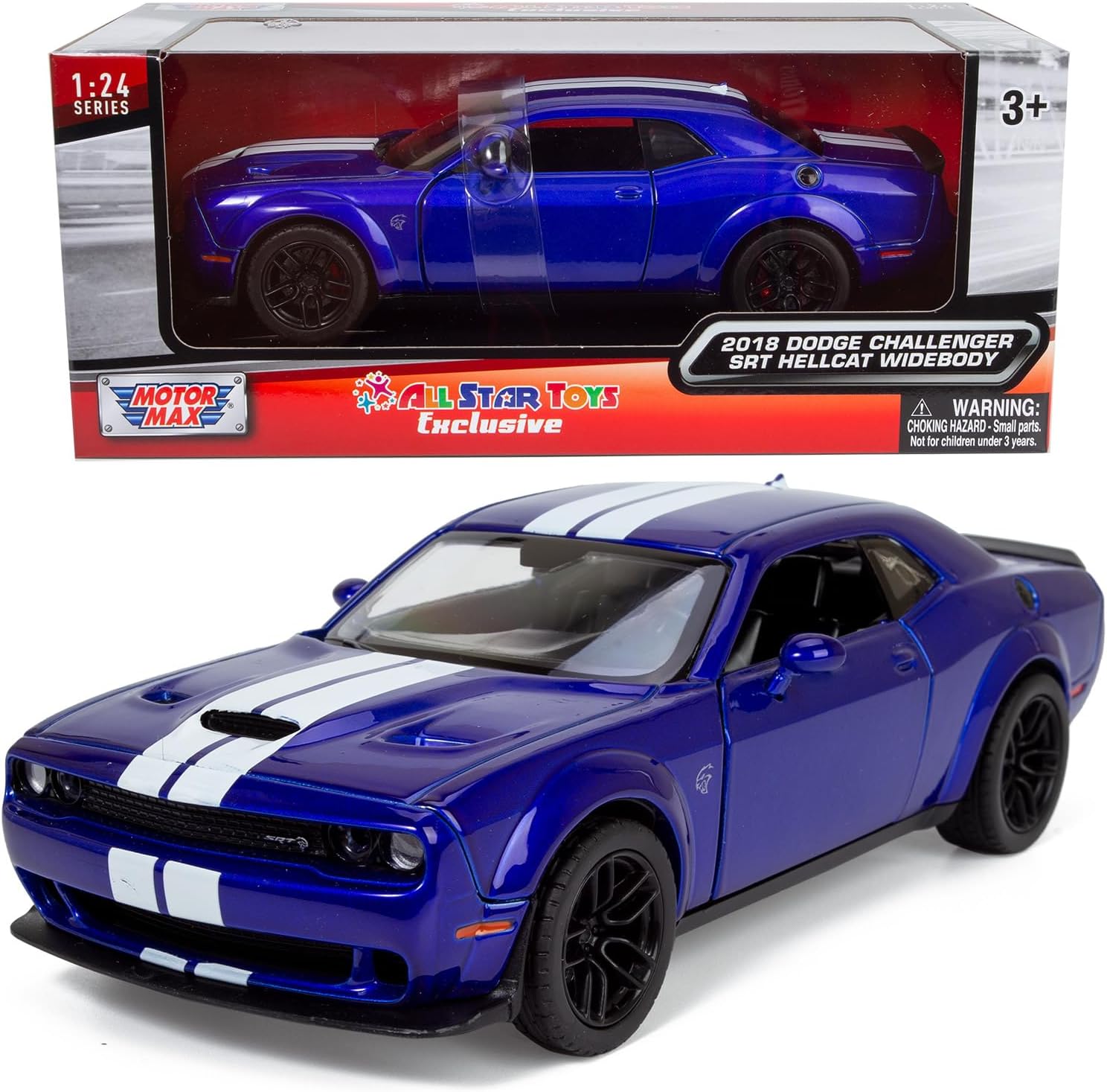 Amazon.com: Auto World - 2019 Dodge Challenger R/T Scat Pack : Toys & Games