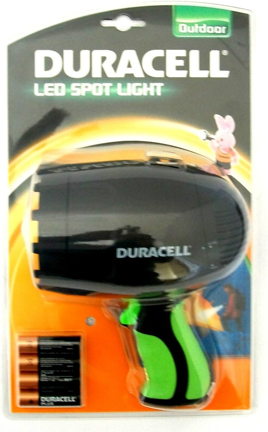 Duracell LED Spotlight – Flashlights (AA, 333 mm, 203 mm, 101 mm, 458 G ...