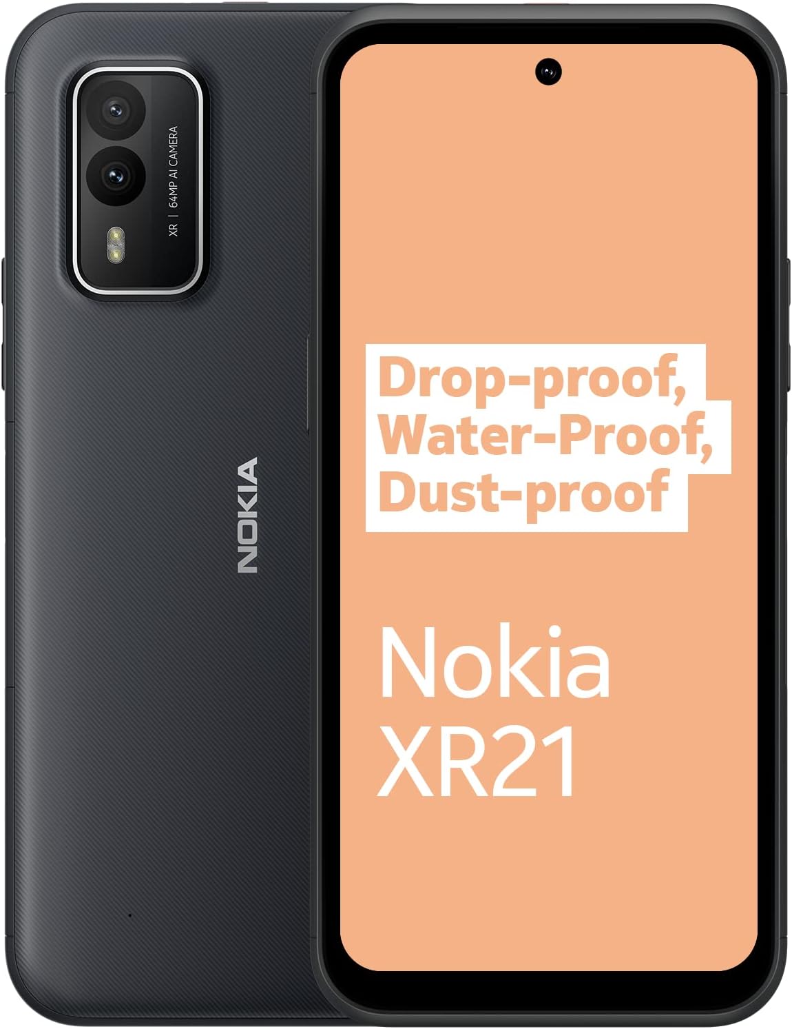 Nokia XR21 5G 6.49” Smartphone with 64MP AI camera, 2-day Battery life ...