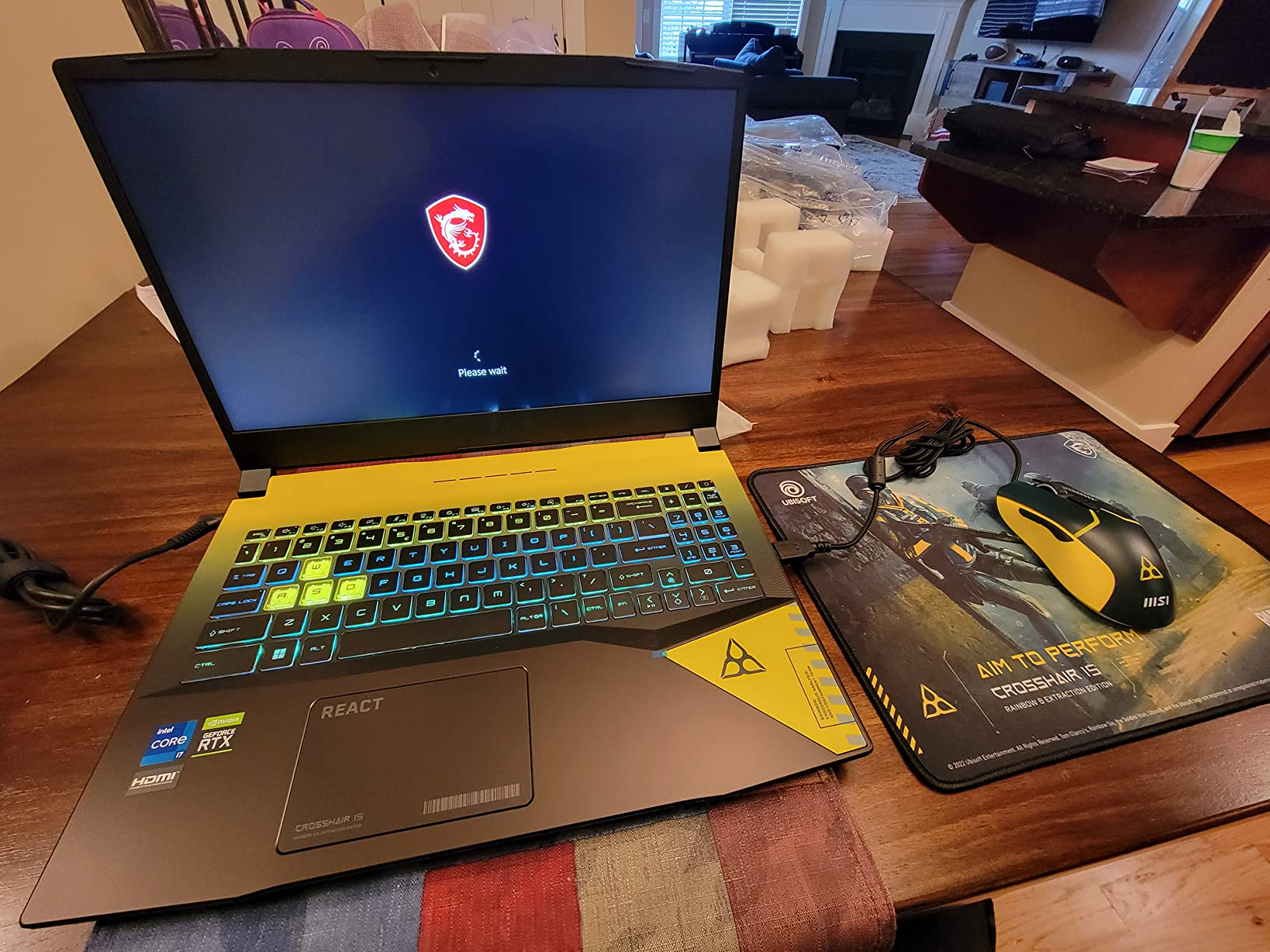 $60/mo - Finance MSI Rainbow 6 Special Edition Crosshair15 15.6" QHD ...