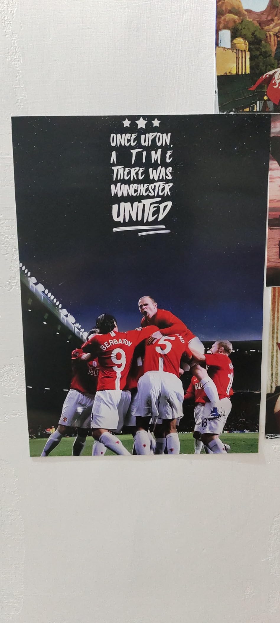 Manchester United | Football Posters for Wall | A3 and A4 sizes | 400 ...
