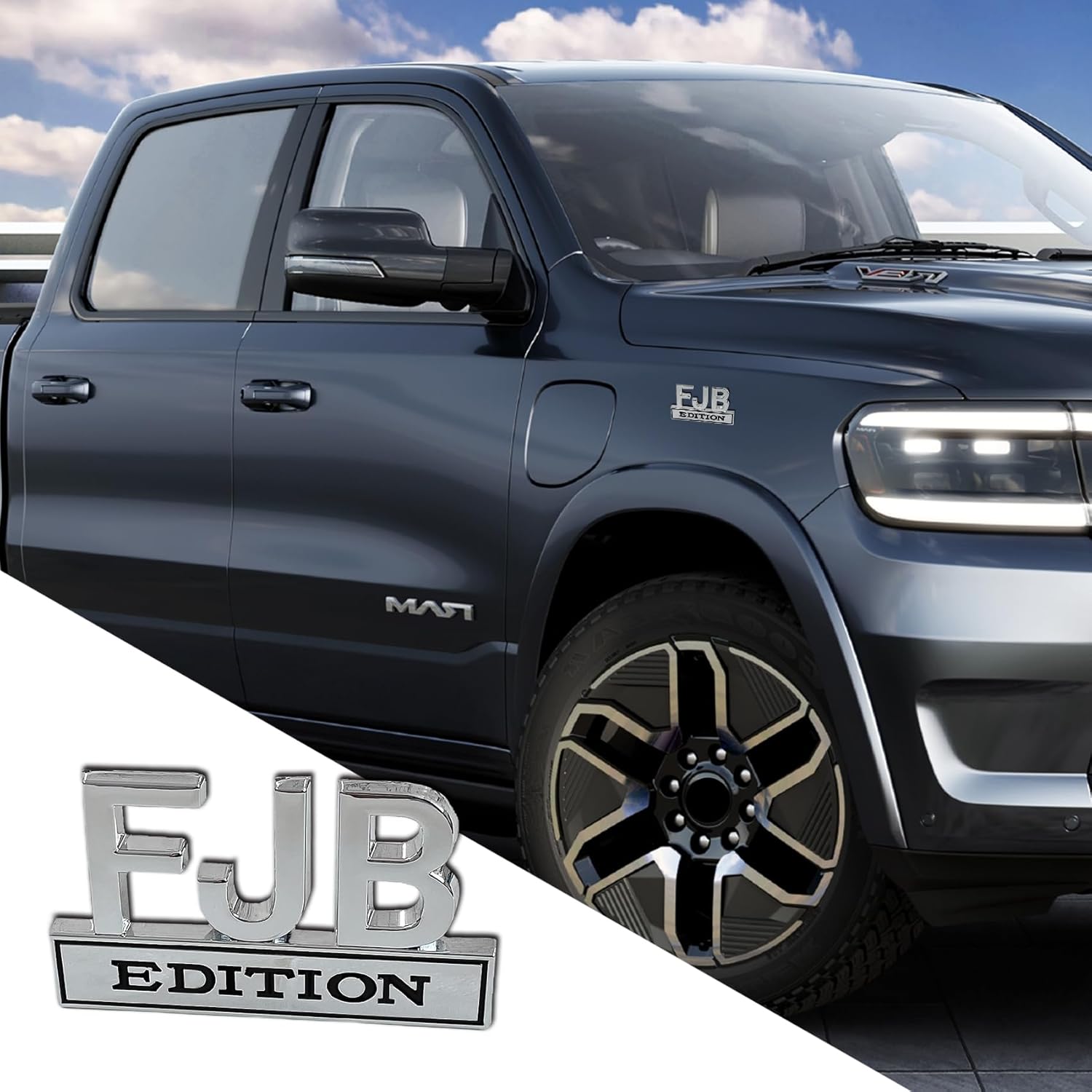 Amazon.com: FJB Edition Car Emblem, 3D Letters FJB Car Edition Emblem ...