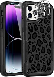Amazon.com: LOQUPE [5 in 1 for iPhone 14 pro max Case,with 2 Pack Screen Protector + 2 Pack ...